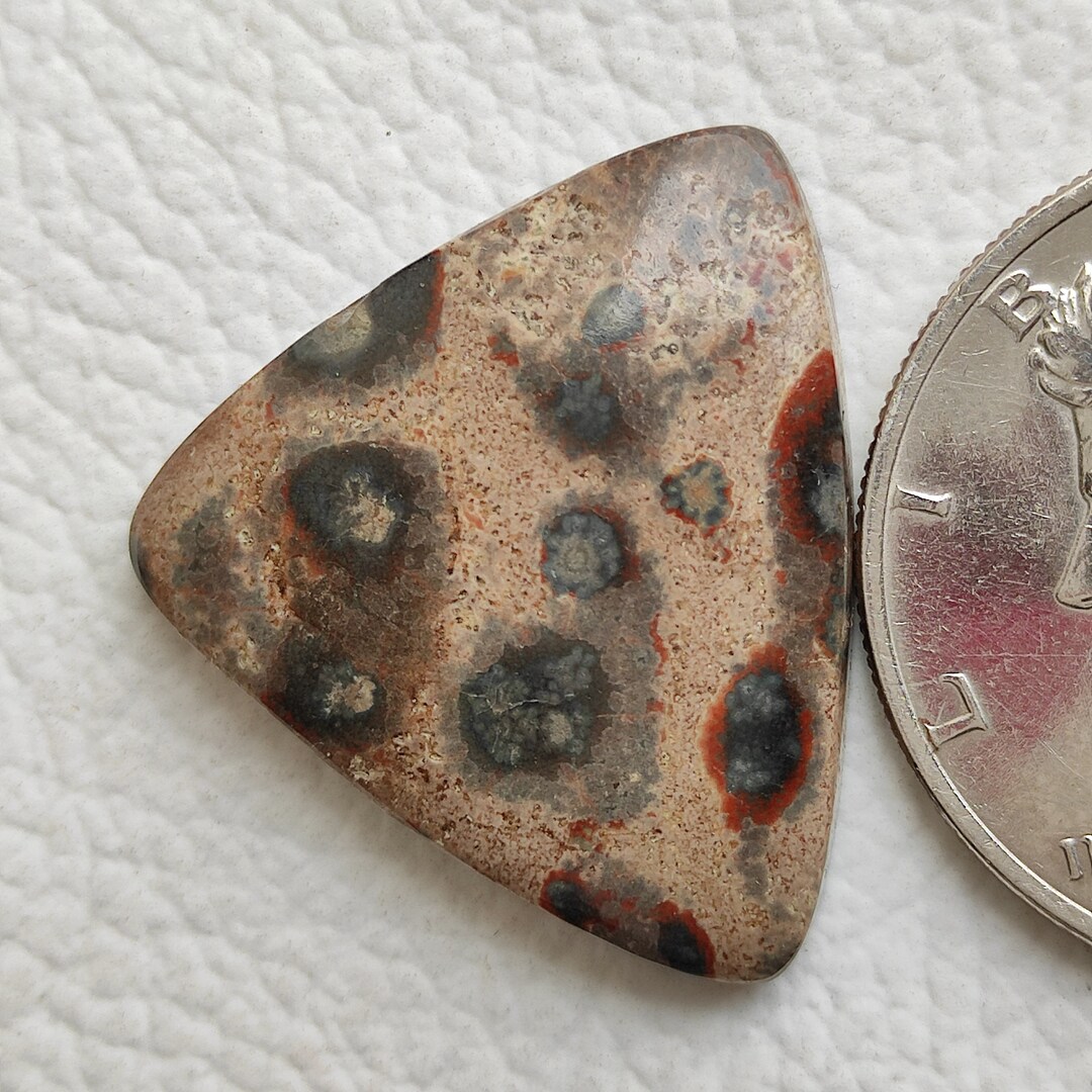 100% Natural Multi Colour Viper Skin Jasper Flatback Cabochon 30ct ...