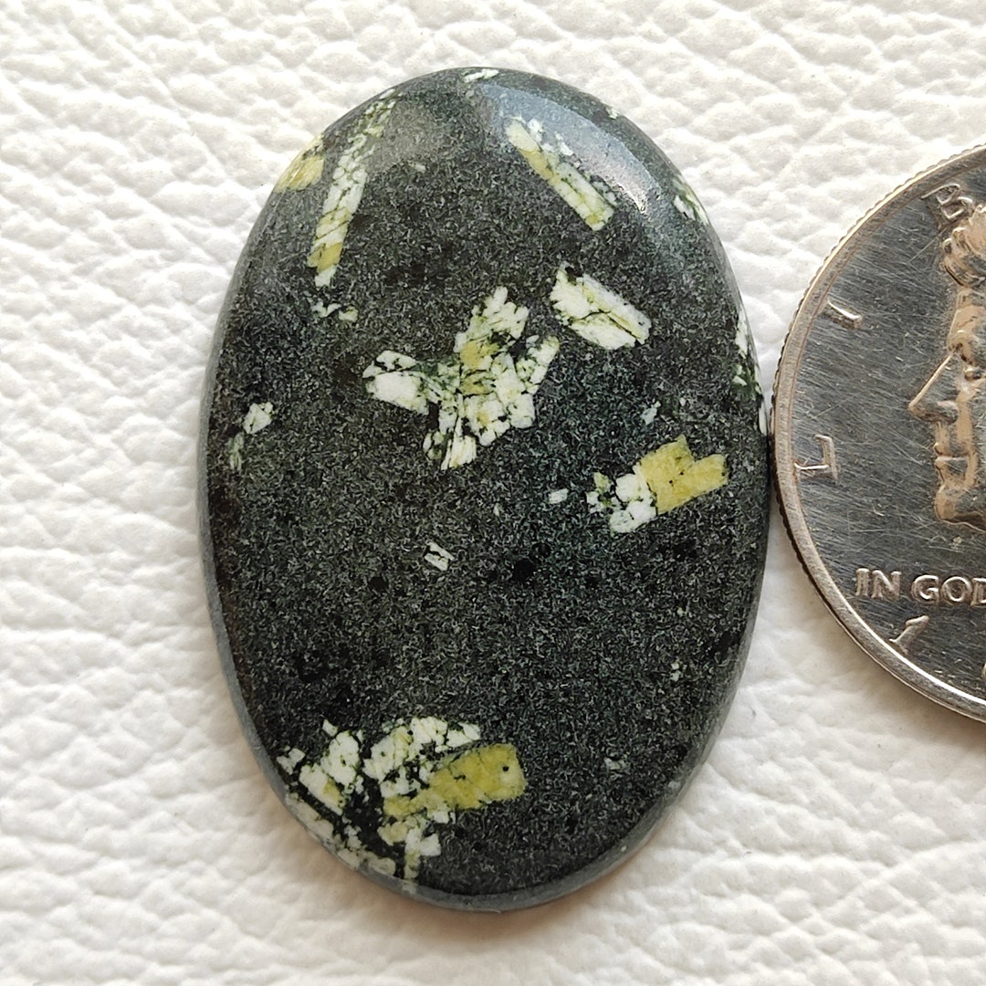 Chinese Writing Stone Cabochon 70 Carat 43X29X6 MM Oval Shape Natural ...