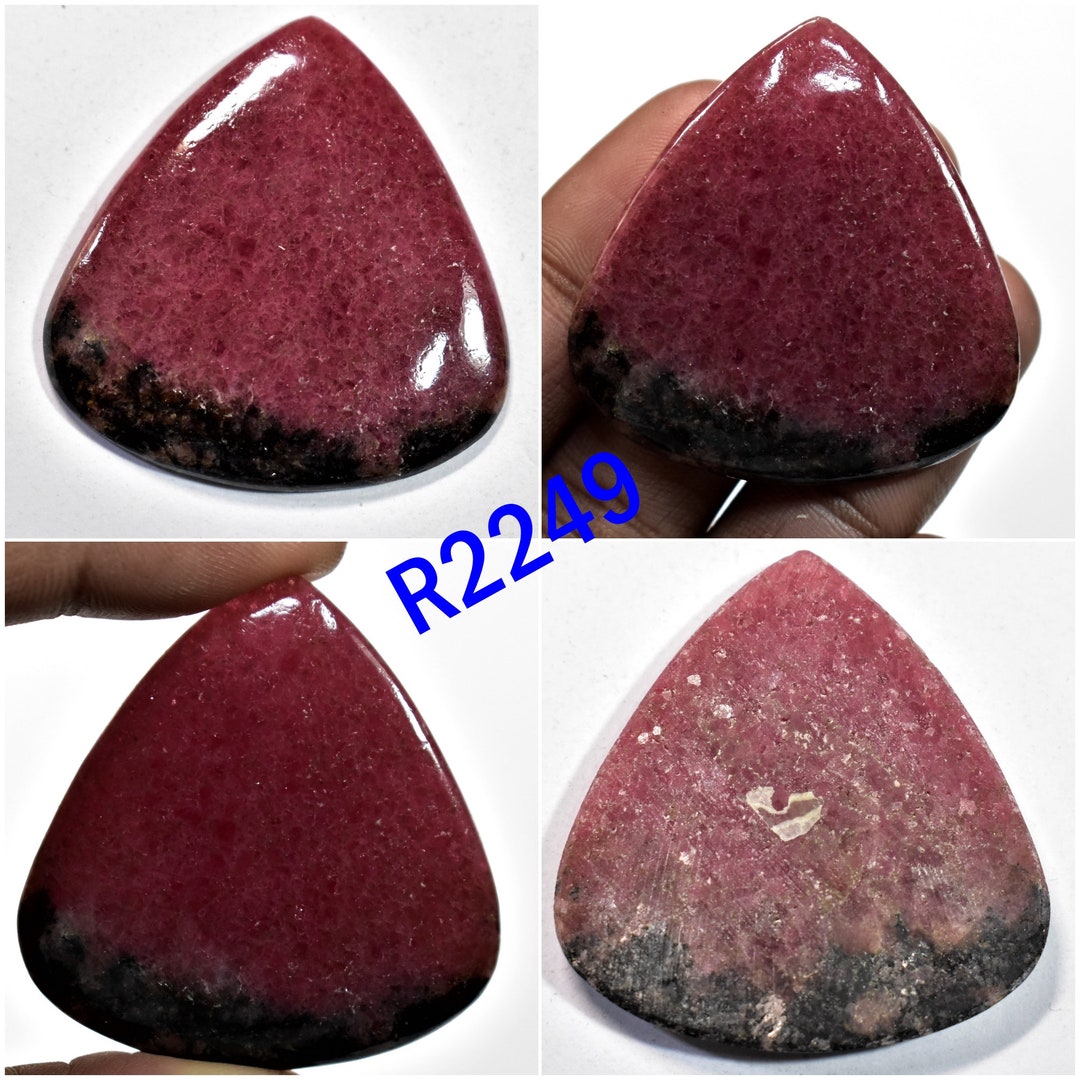 Wholesale Rhodonite Cabochon 100% Natural Pink Rhodonite Loose Cabochon ...
