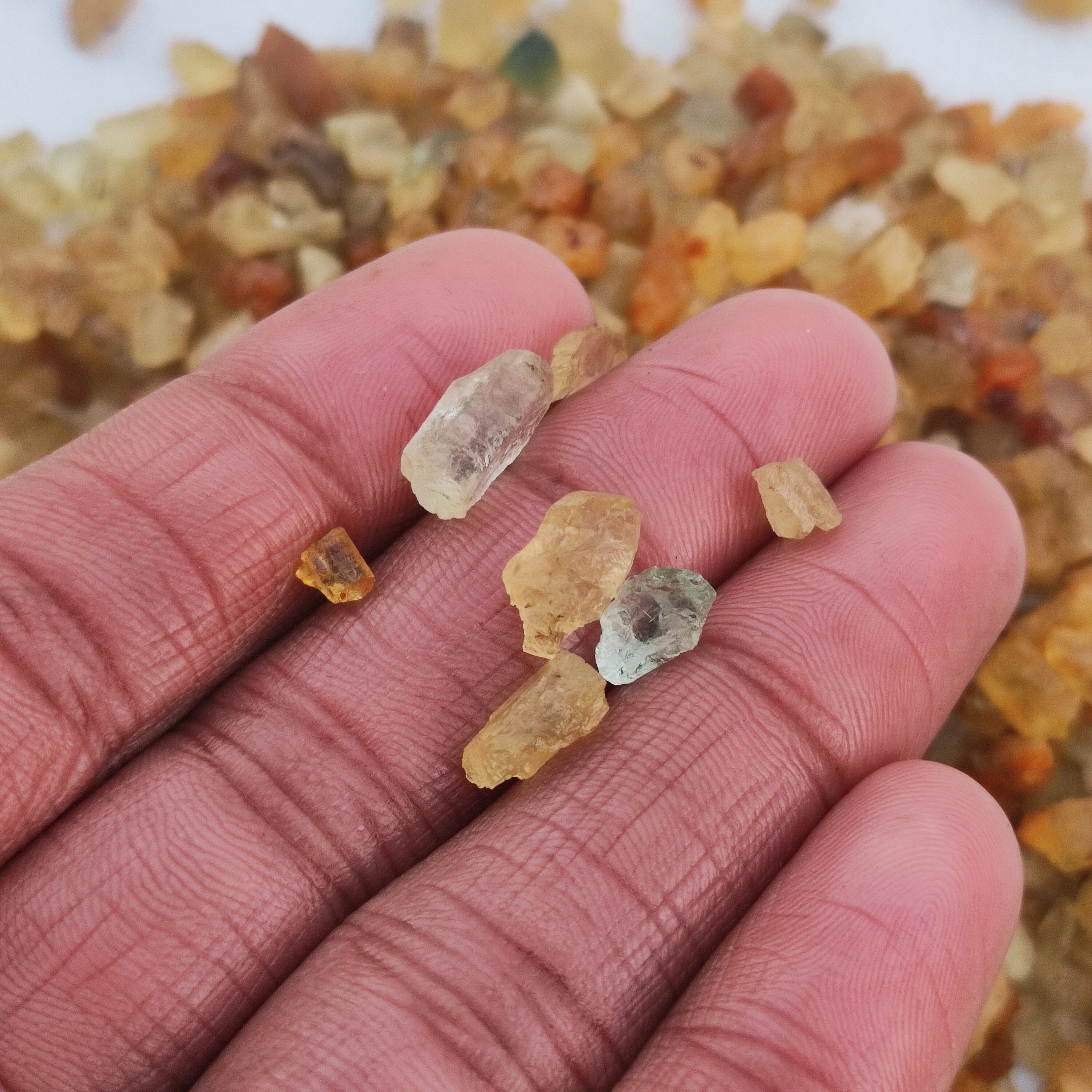 2000ct Wholesale Yellow Heliodor Raw Rough Natural Yellow | Etsy