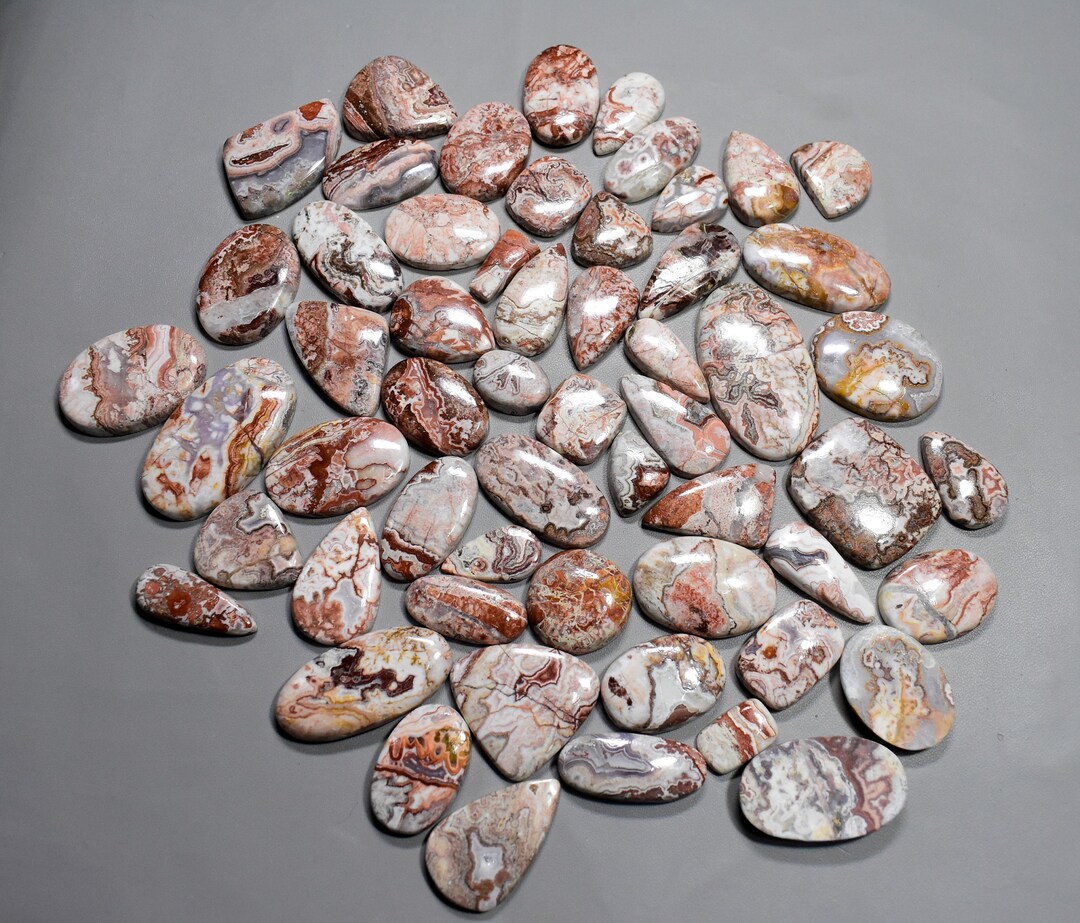 Natural Mix Colours Rosetta Jasper Healing Cabochon Mix Shape Rosetta ...