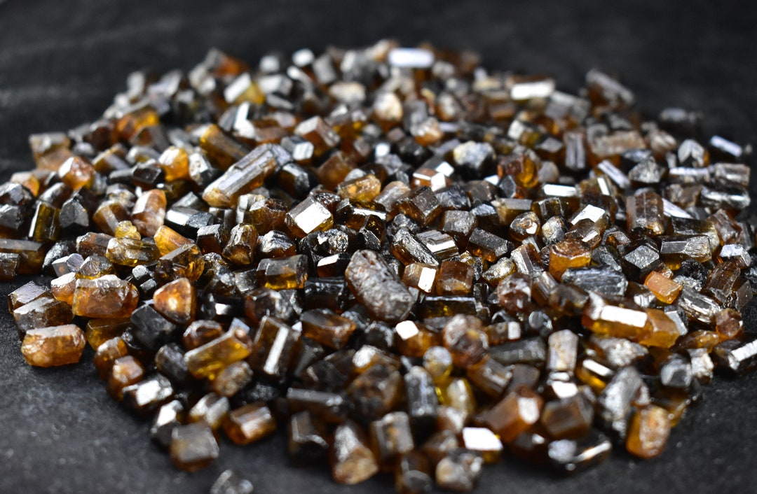 Natural Tourmaline Pointed Crystal Rods Terminated Naturally Polish ...