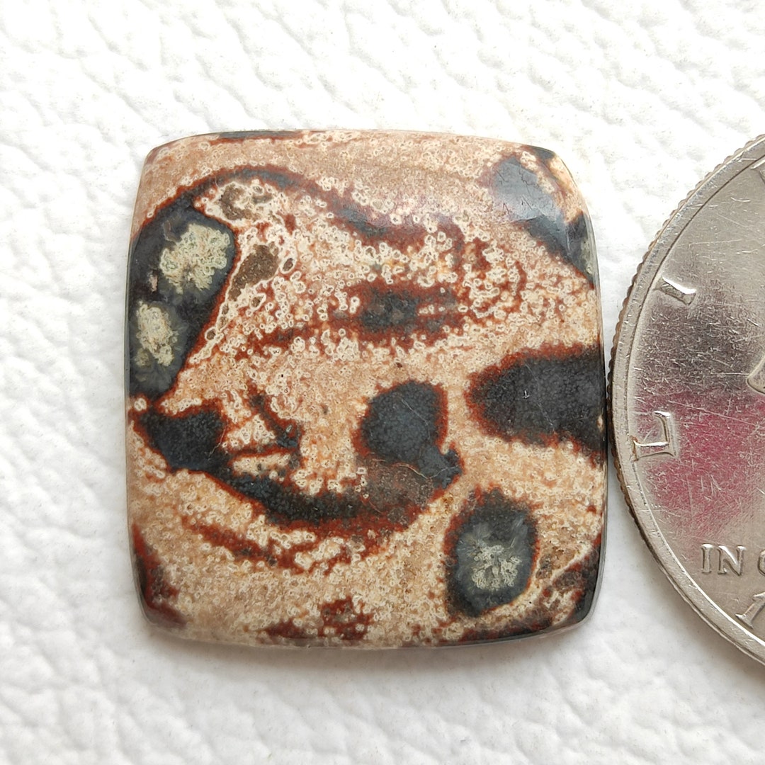 Multi Colour Viper Skin Jasper Cabochon Designer Jasper Gemstone Smooth ...
