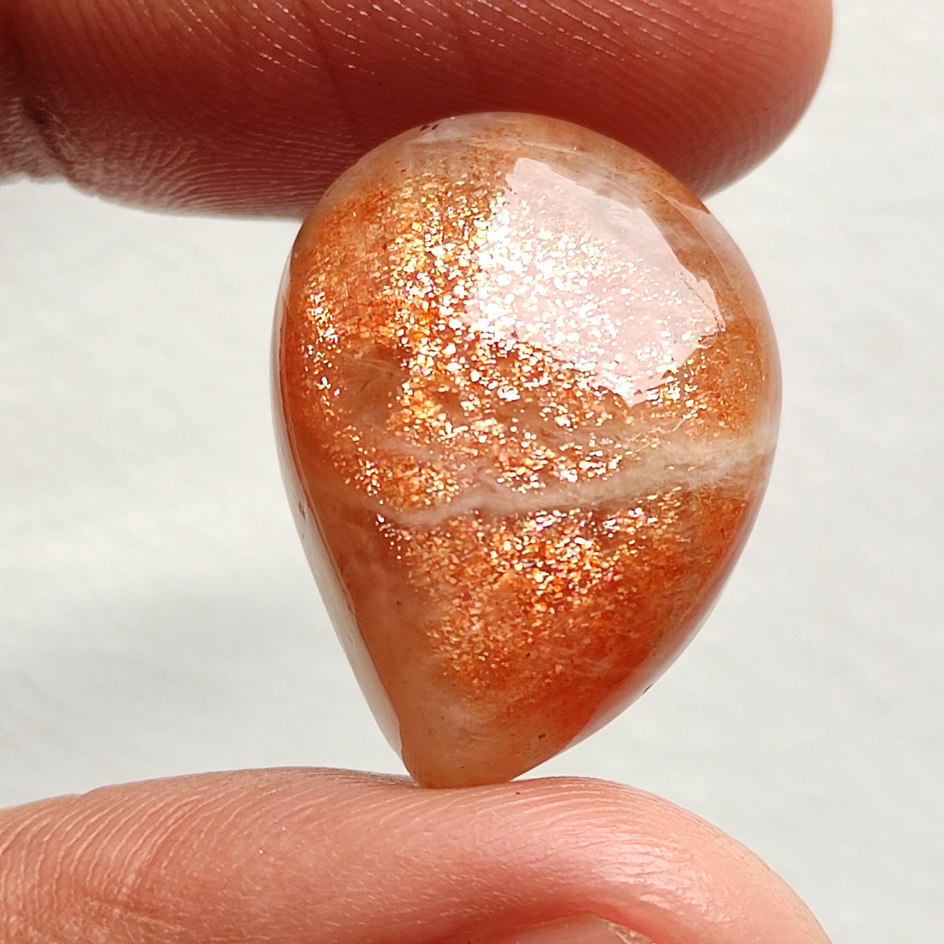 Sunstone Cabochon 25 Carat 24X18X8 MM Fancy Shape Natural | Etsy