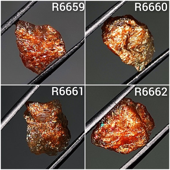 Natural Golden Sunstone Rough Rock Stone Loose Stone AAA | Etsy