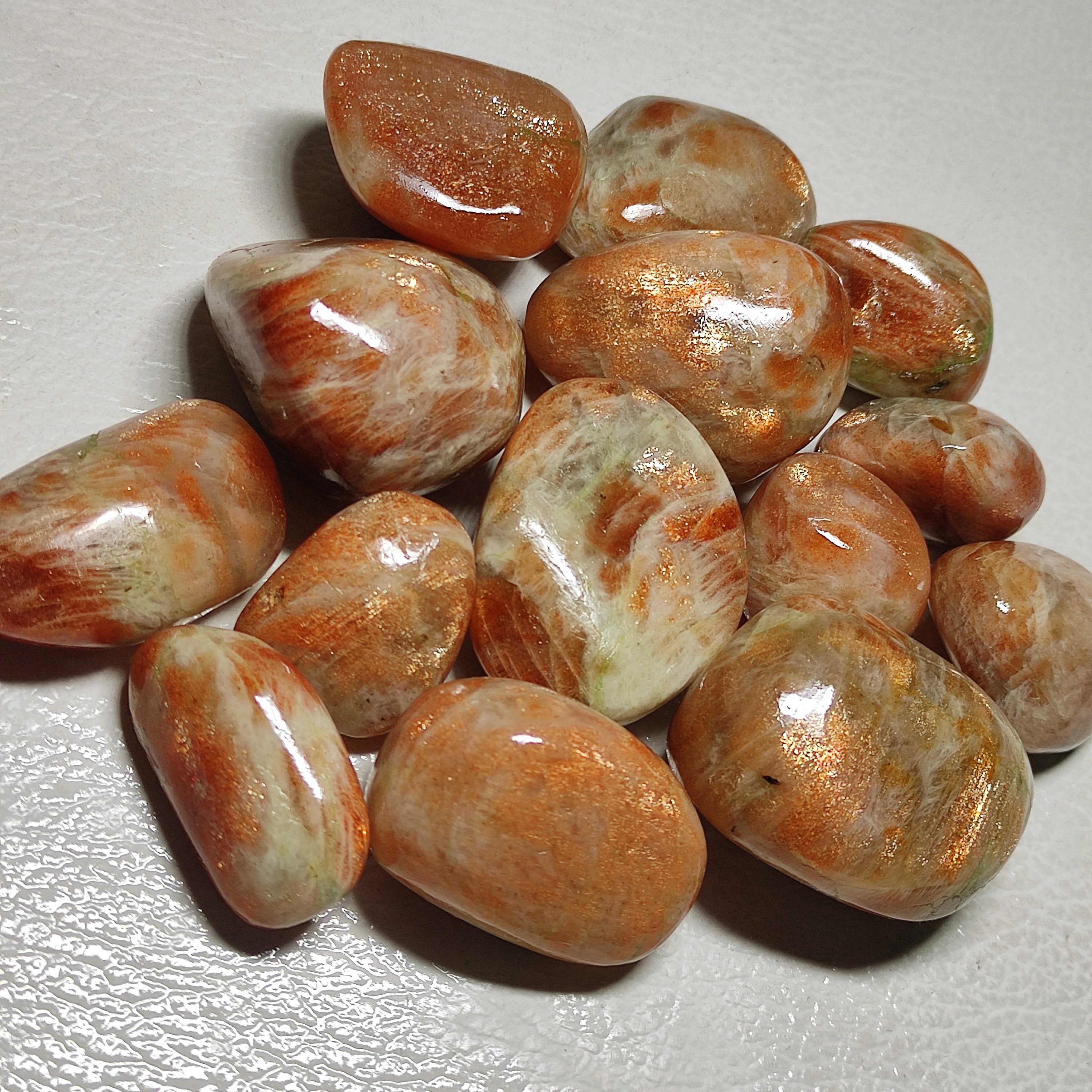 Sunstone Tumble Stone Natural Sunstone Tumble Stone Golden | Etsy