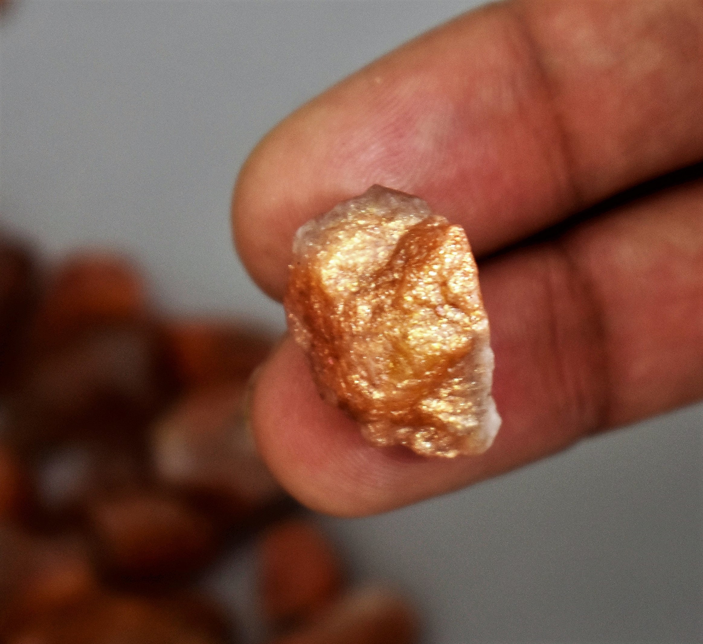 50 Carat 4-5 Pieces Natural Flashy Golden Sunstone Specimen - Etsy