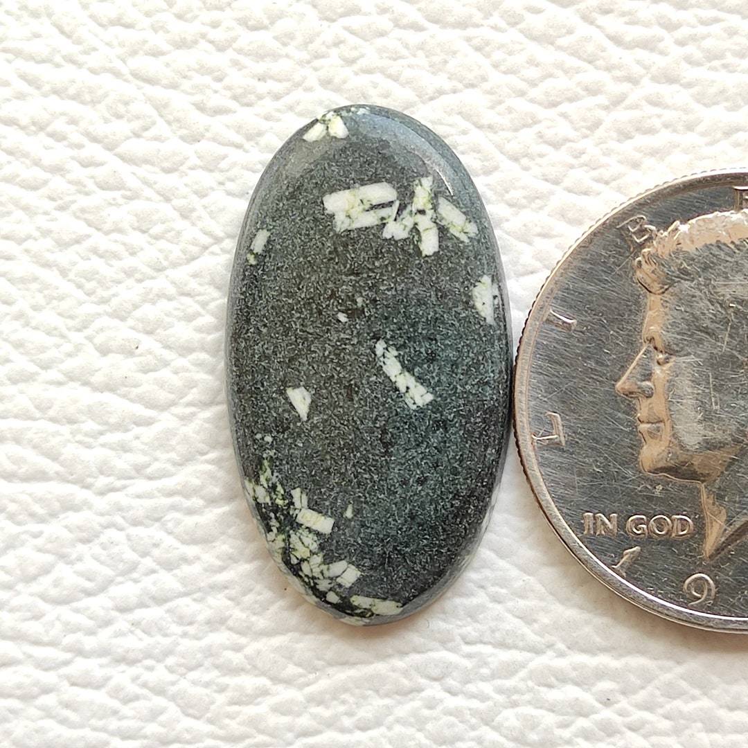 Chinese Writing Stone Cabochon 25 Carat 35X19X4 MM Oval Shape Natural ...