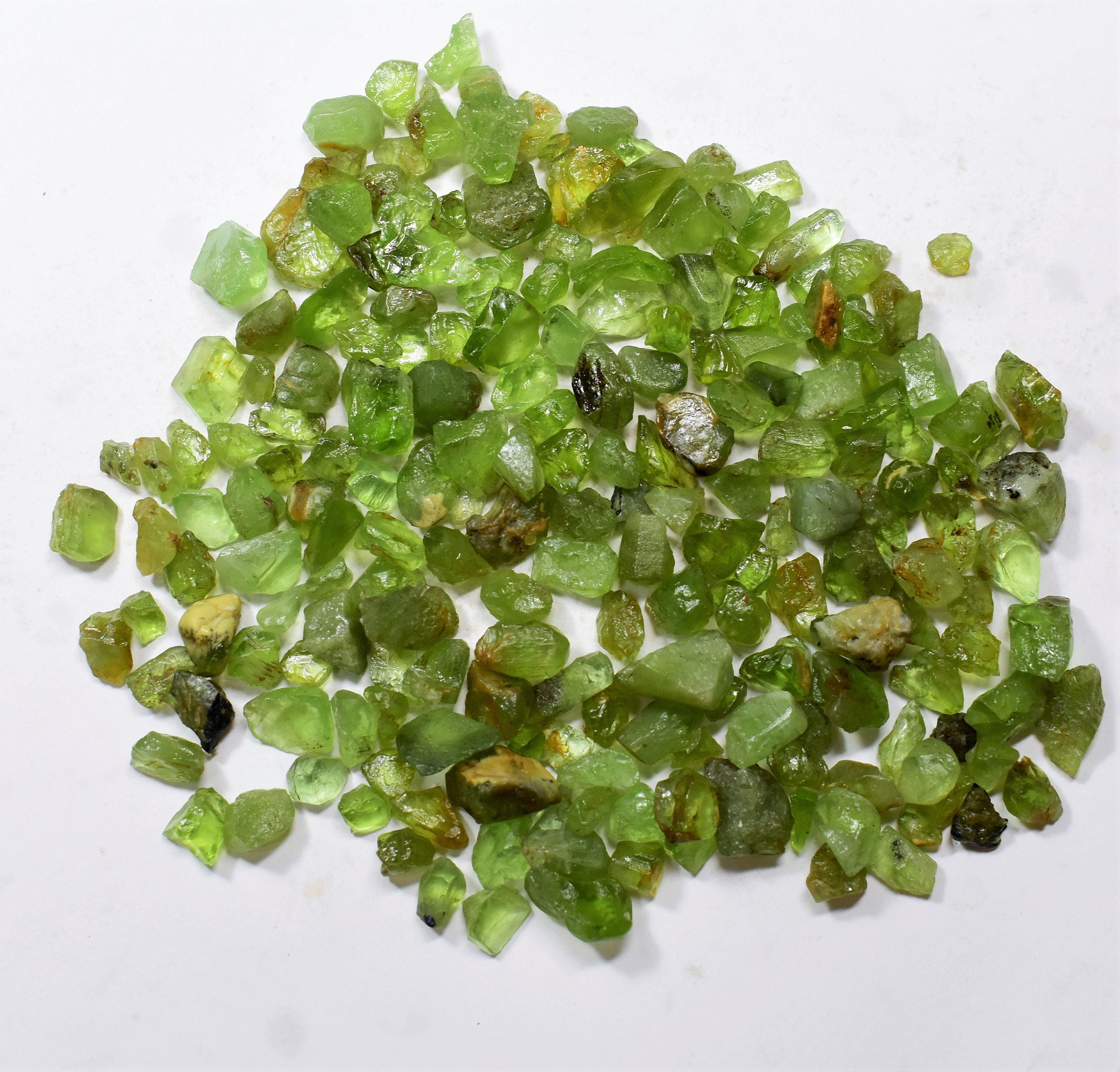 100 Carat Natural Green Peridot Rough Raw Peridot Rough Gemstone for ...