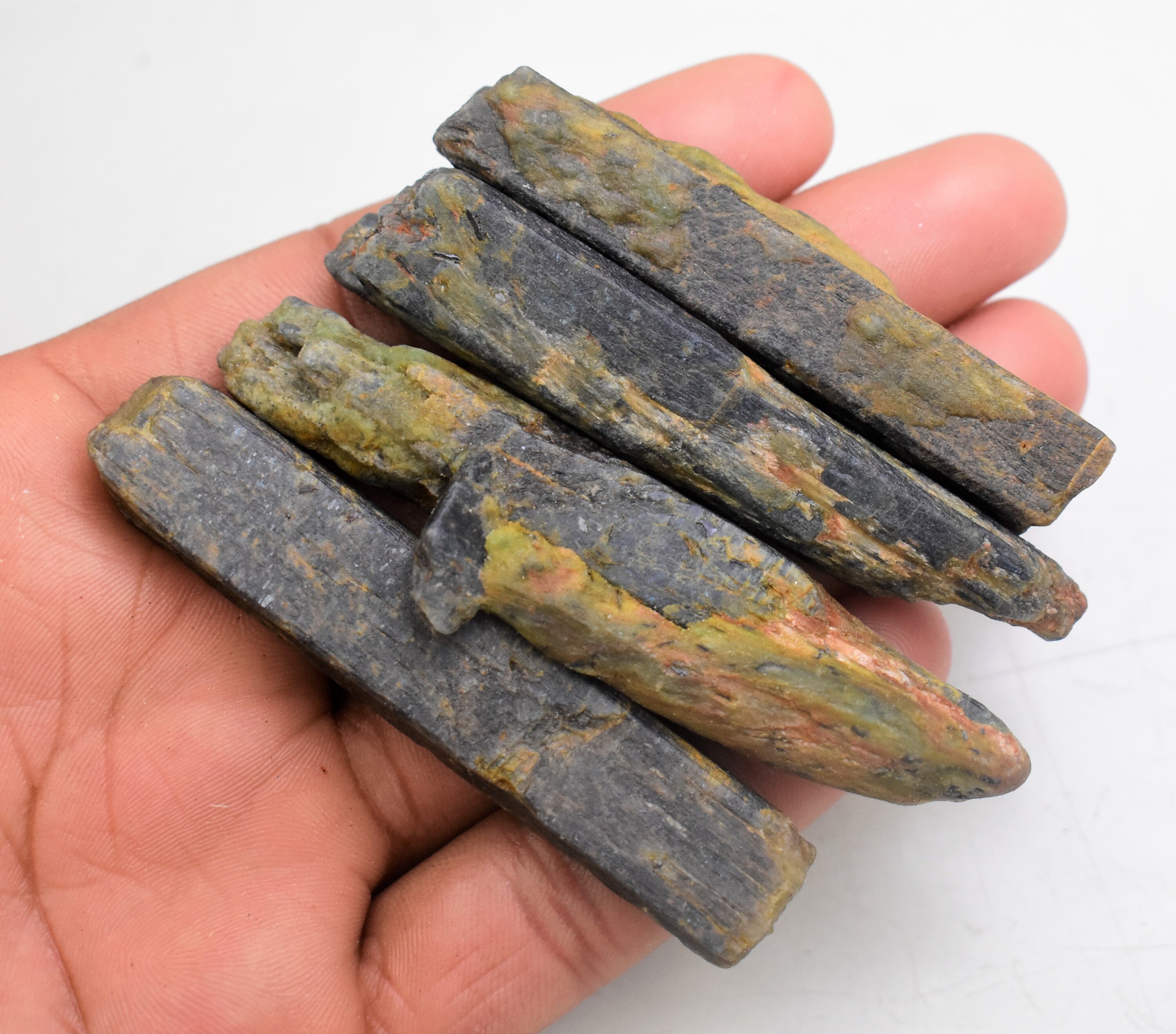 120 Gram Natural Kyanite Raw Rough 4pcs Big Size Kyanite Rock - Etsy