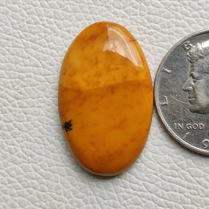 Oval Shape Yellow Mookaite Jasper Cabochon Australian Yellow Mookaite ...