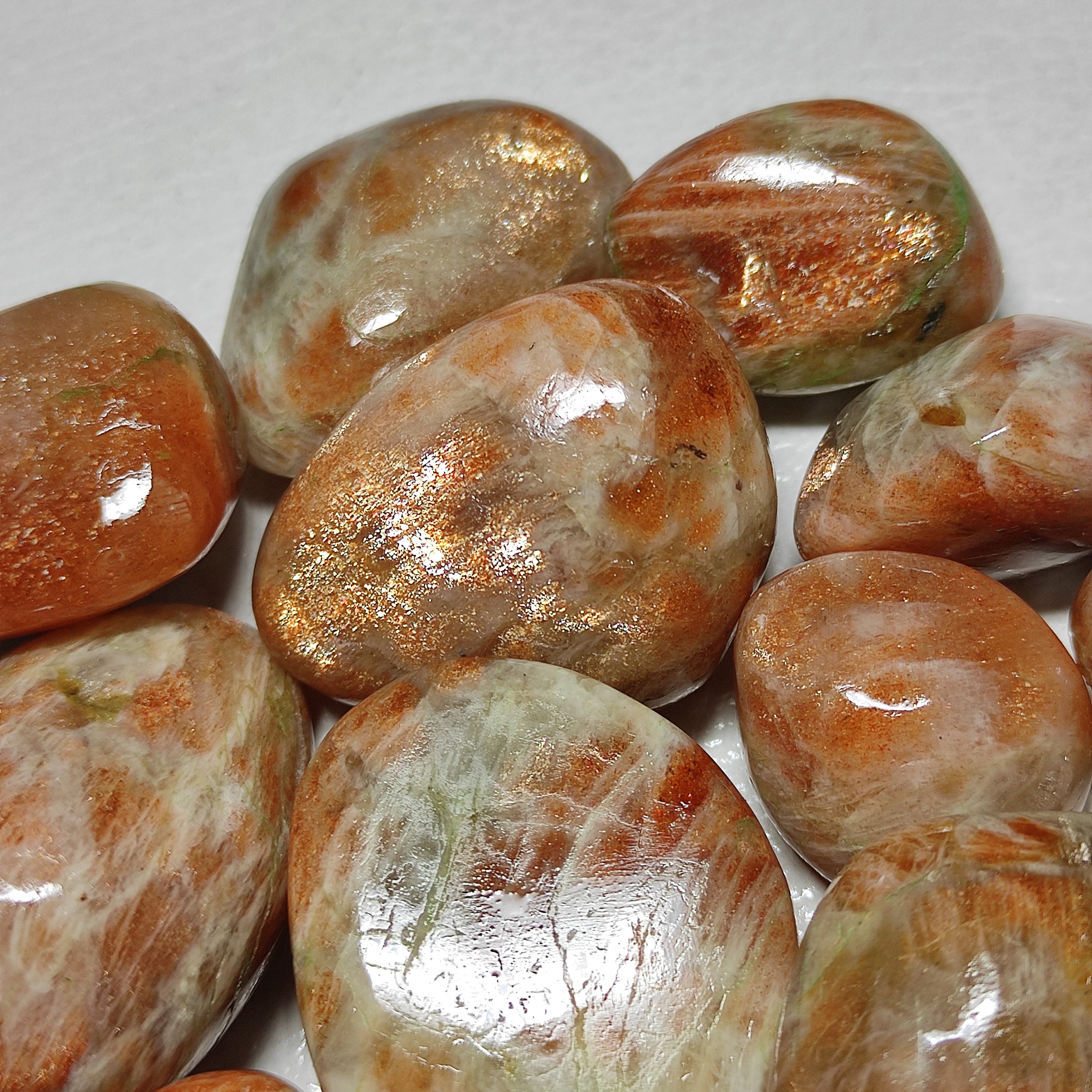 Sunstone Tumble Stone Natural Sunstone Tumble Stone Golden | Etsy