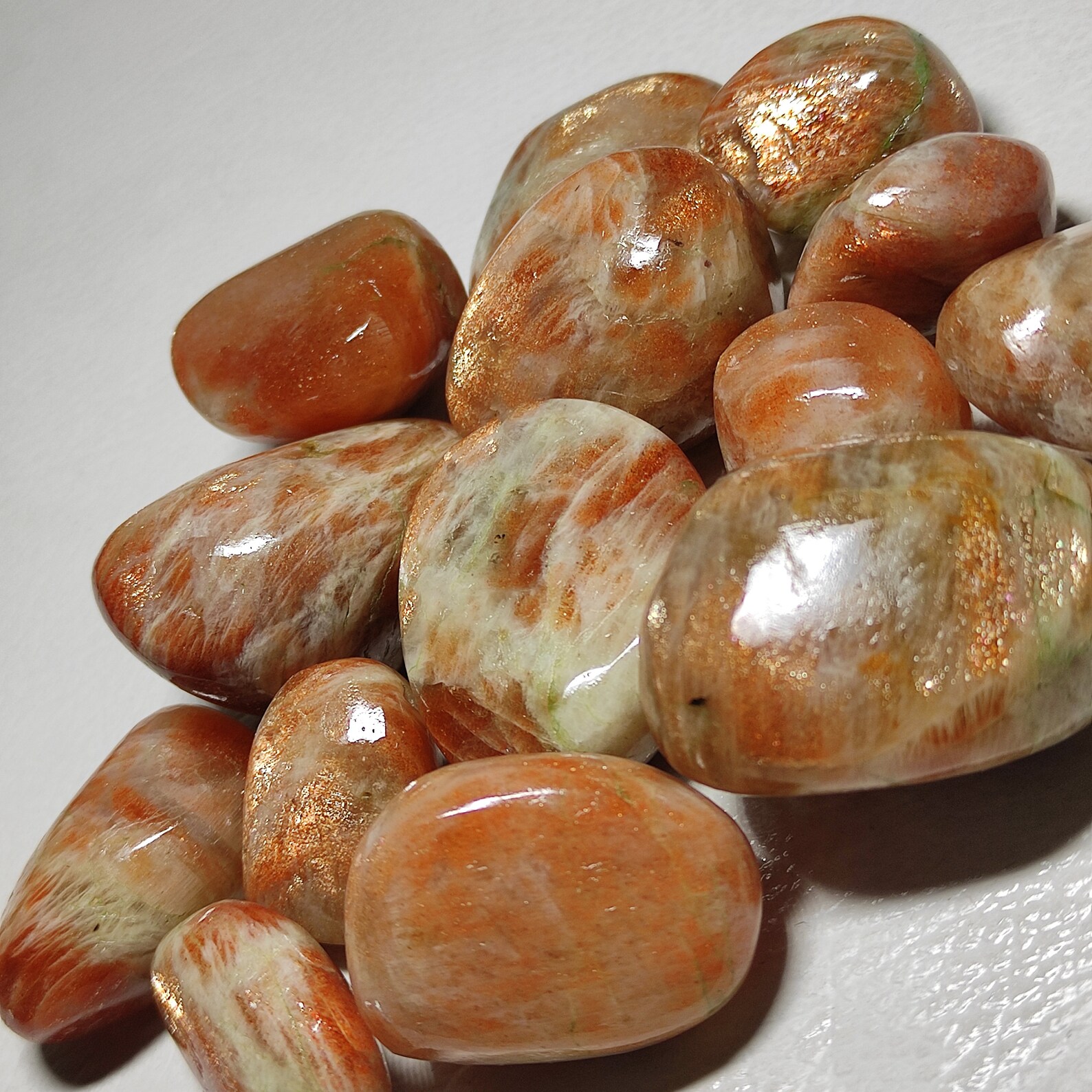 Sunstone Tumble Stone Natural Sunstone Tumble Stone Golden - Etsy