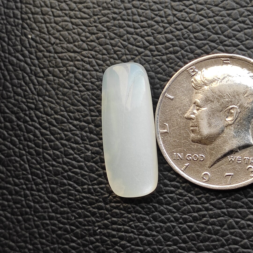 100% Natural White Moonstone Flatback Cabochon Designer White Moonstone ...