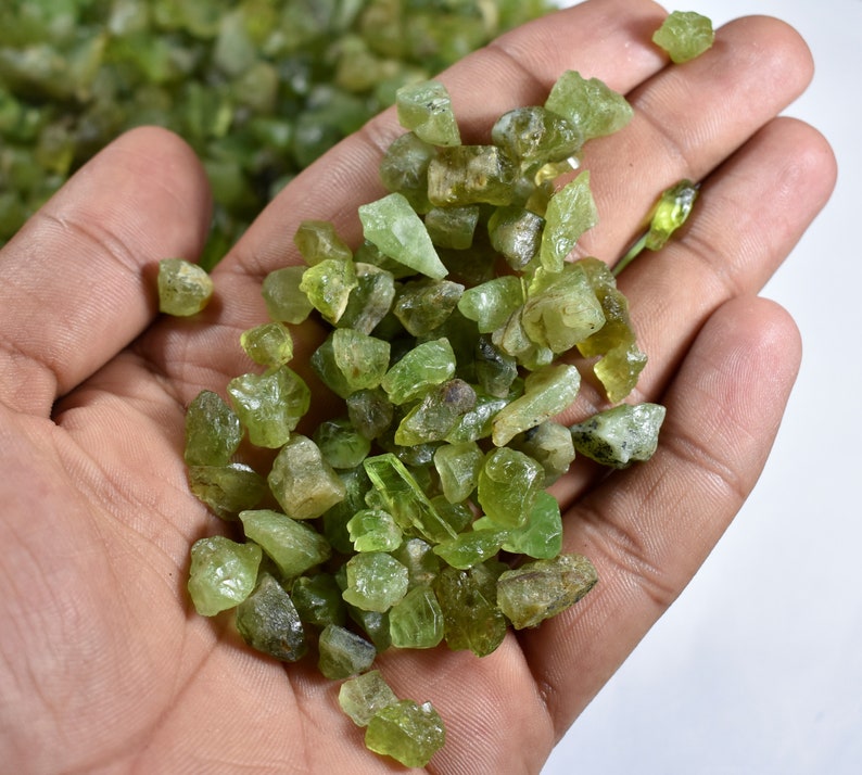 1000 Carat Peridot for Beads Rough Green Peridot Rough - Etsy
