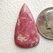 50 Carat Natural Pink Thulite Cabochon Designer Pink Rosaline Gemstone ...