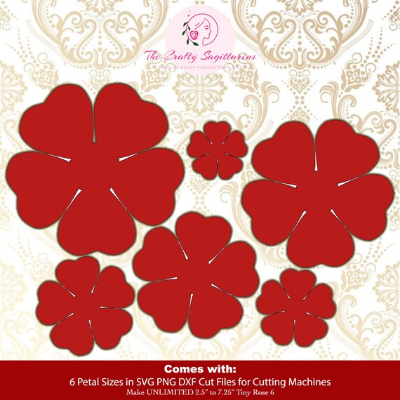 Flower Template 6 Petals