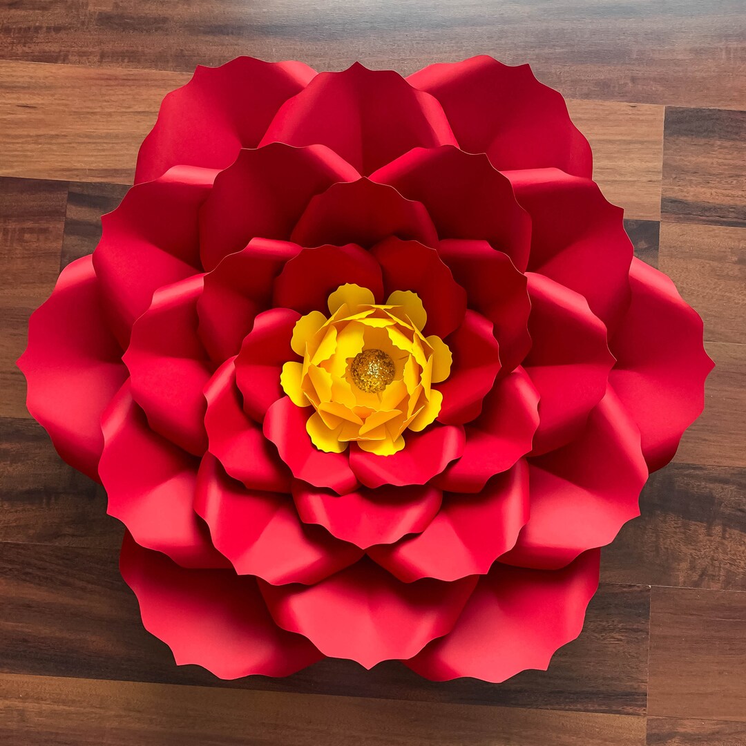 PDF Petal 26 Printable Paper Flowers Templates 3d and DIY Paper Flower ...