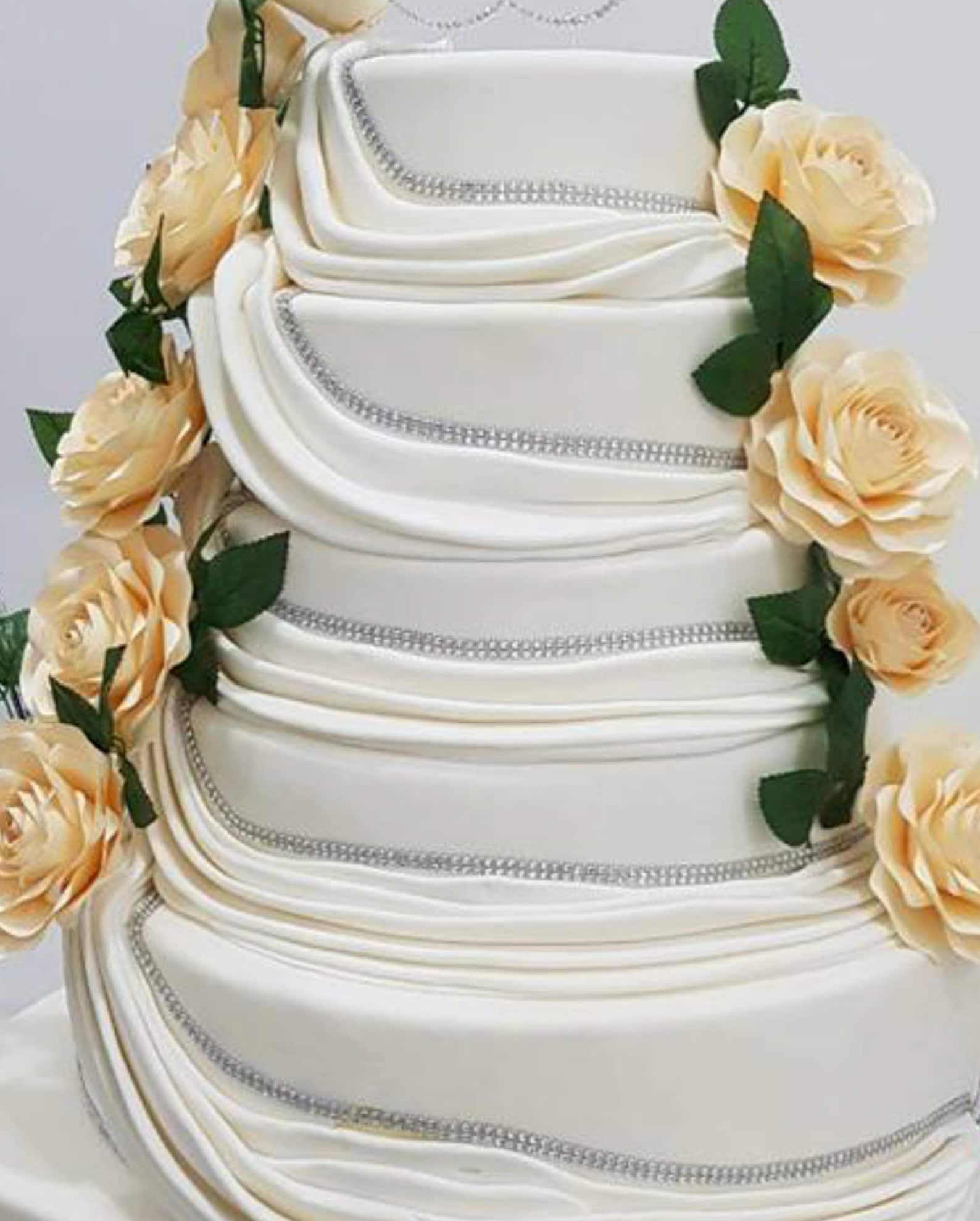 SVG COMBO of Small and Mini Rose Paper Flower Template DIY Cricut and ...