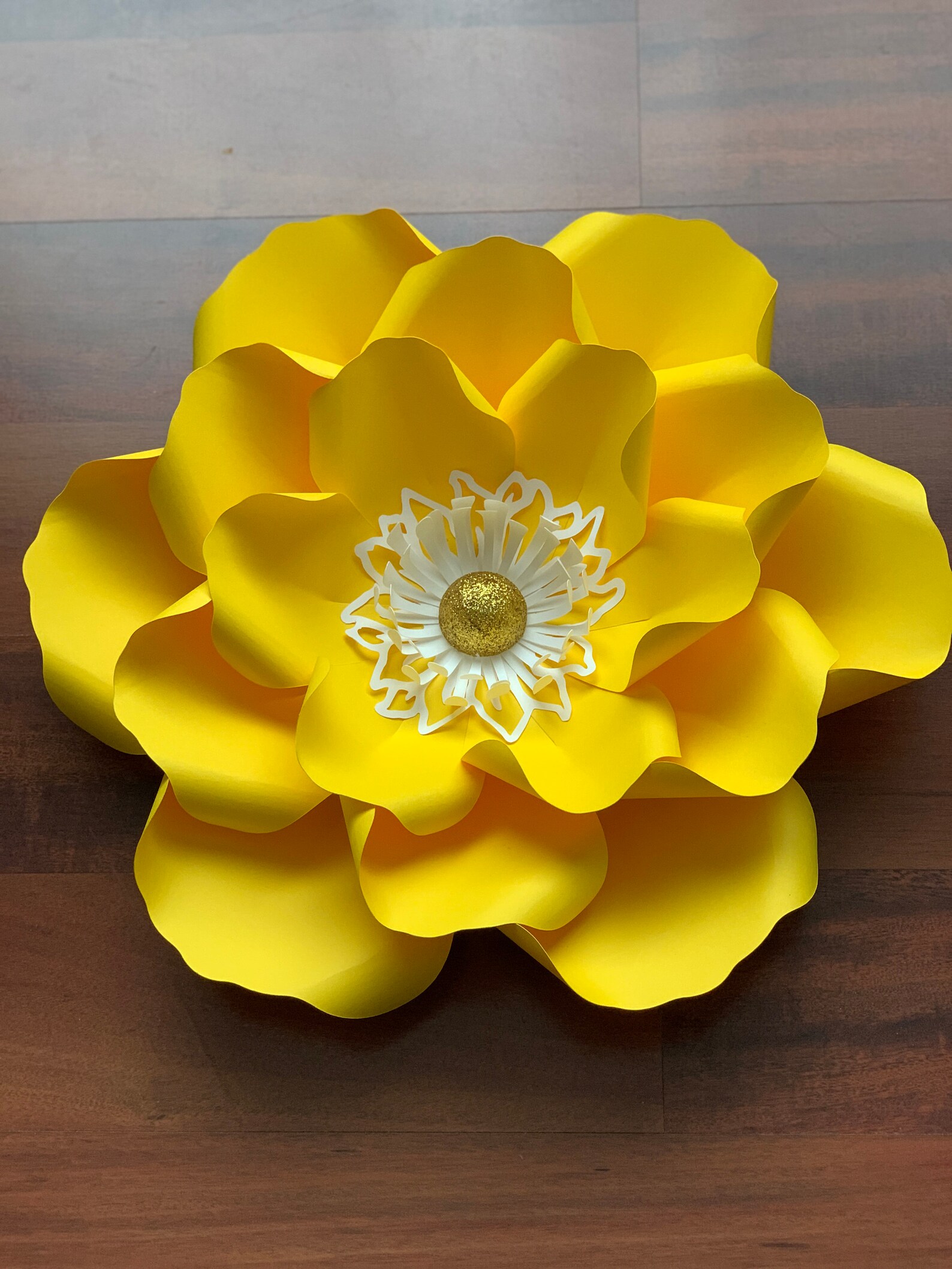 SVG PNG DXF Petal 14 Paper Flower Templates Cut files for | Etsy