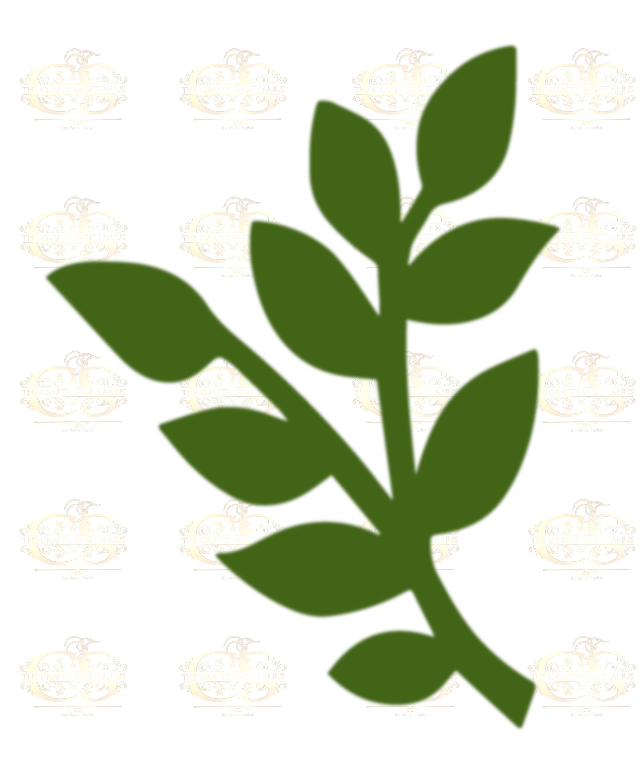 Set 15 Svg Png Dxf 6 Different Leaves for Paper Flowers | Etsy