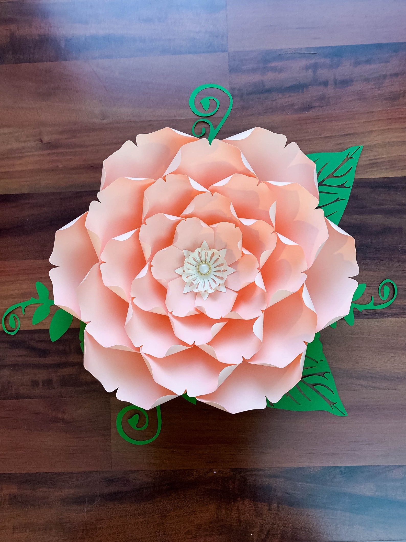 PDF Petal 25 Printable Cut Files Paper Flowers Template for - Etsy