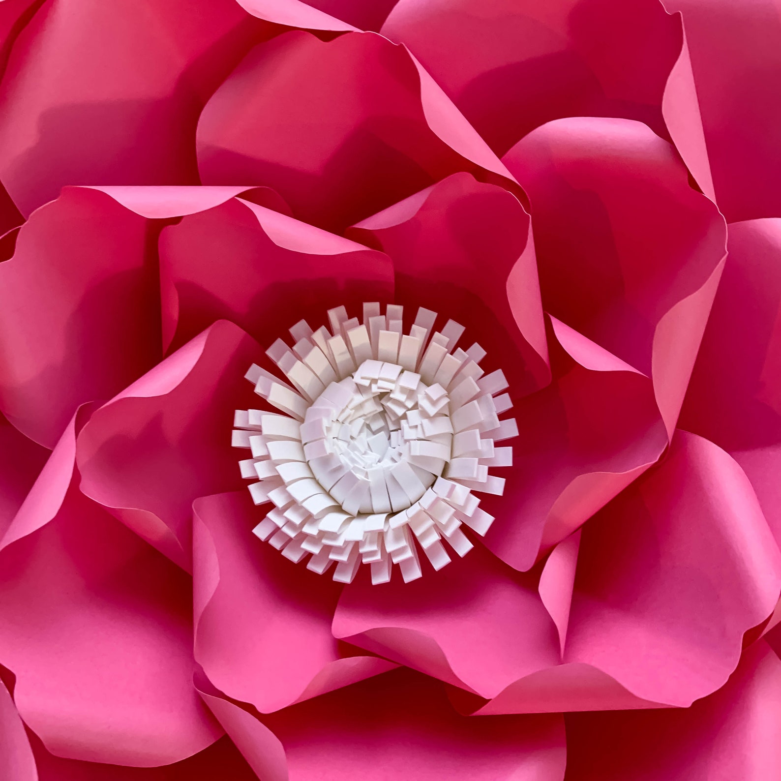 Paper Flowers, PDF Petal 30, Printable Pdf Instant Download Elegant ...