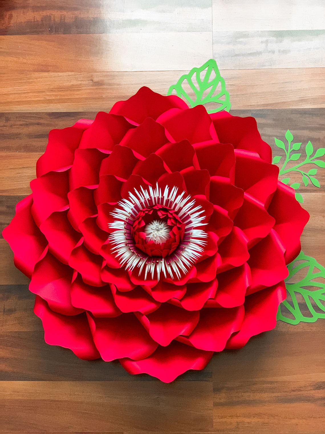 PDF Printable Petal 51 XL 25 3d DIY Paper Flower - Etsy