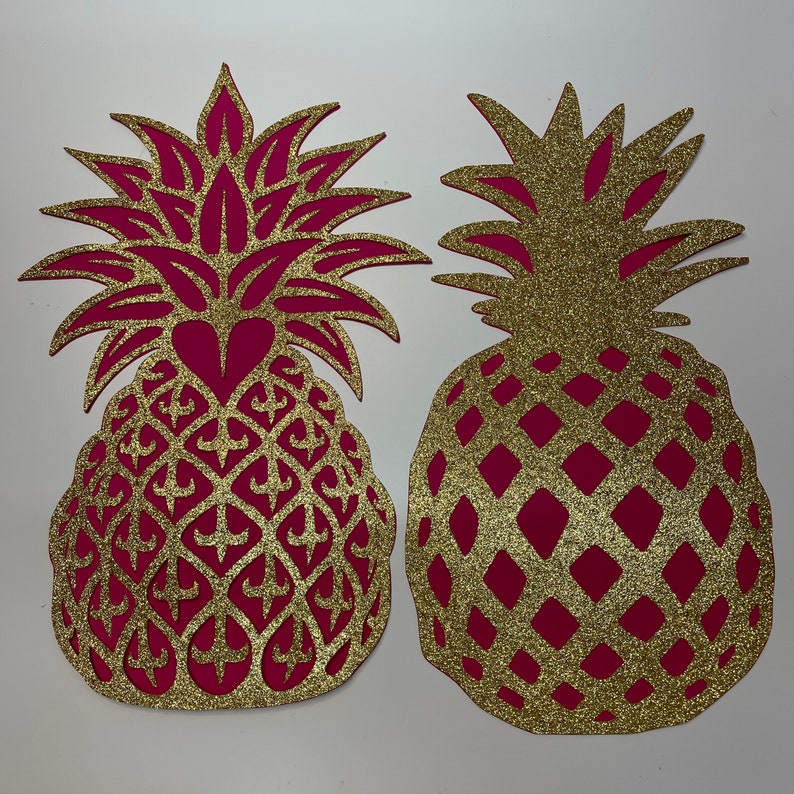 Pineapple SVG PNG DXF Tiff Cut Files for Cutting Machines Like Cricut ...