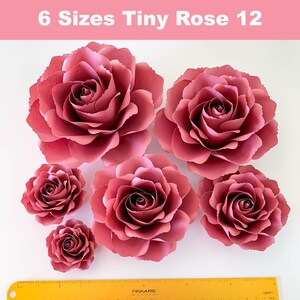 PDF Printable Files 4 Best Seller Tiny Roses Designs Paper - Etsy