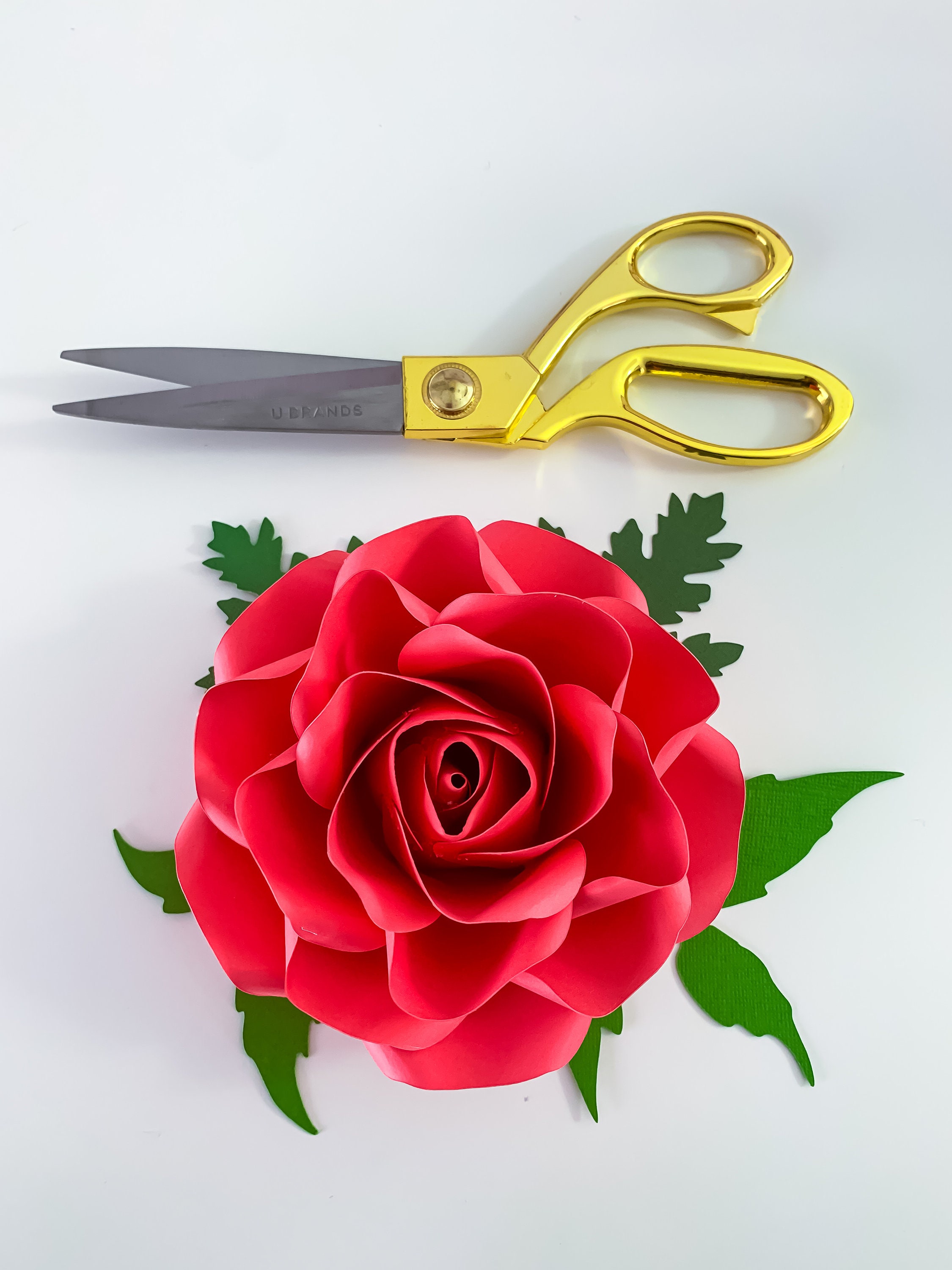 PDF Printable Tiny Rose 7 Cut Files Cutting Machine No Resizing Needed ...