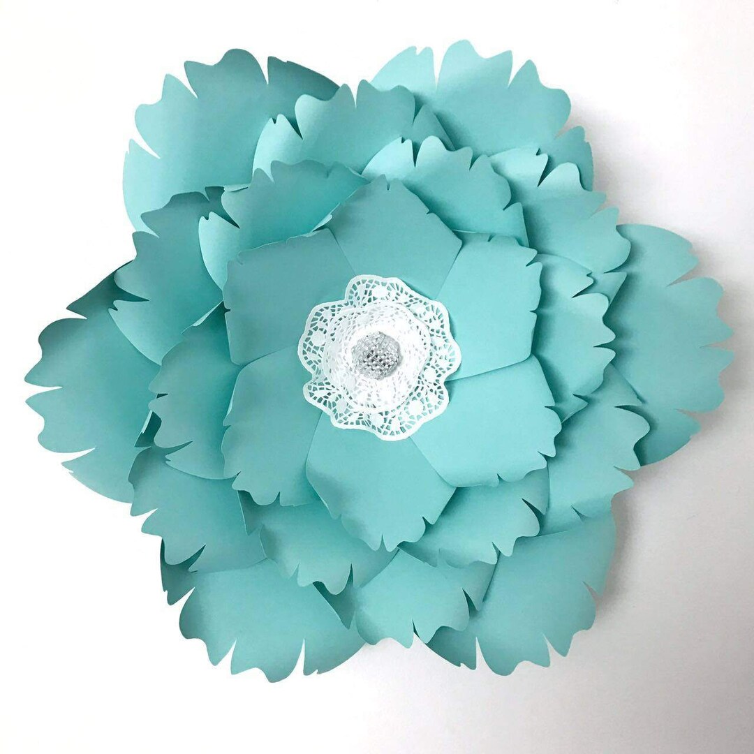 Paper Flowers -PDF Paper Flower Template, Digital Version, Now ...