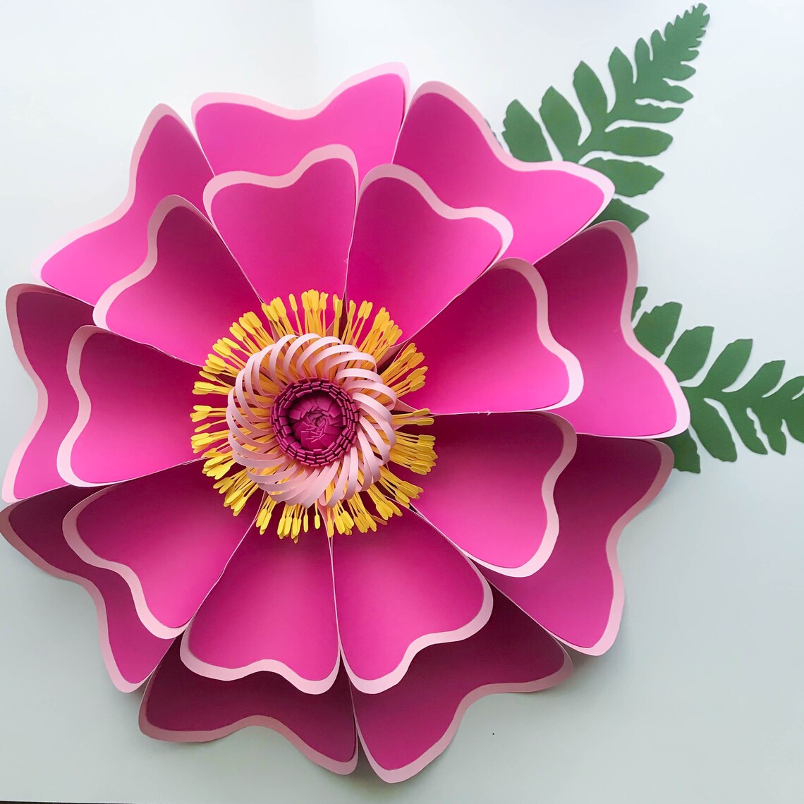 PDF Petal 52 Paper Flower Template Digital Version Original | Etsy