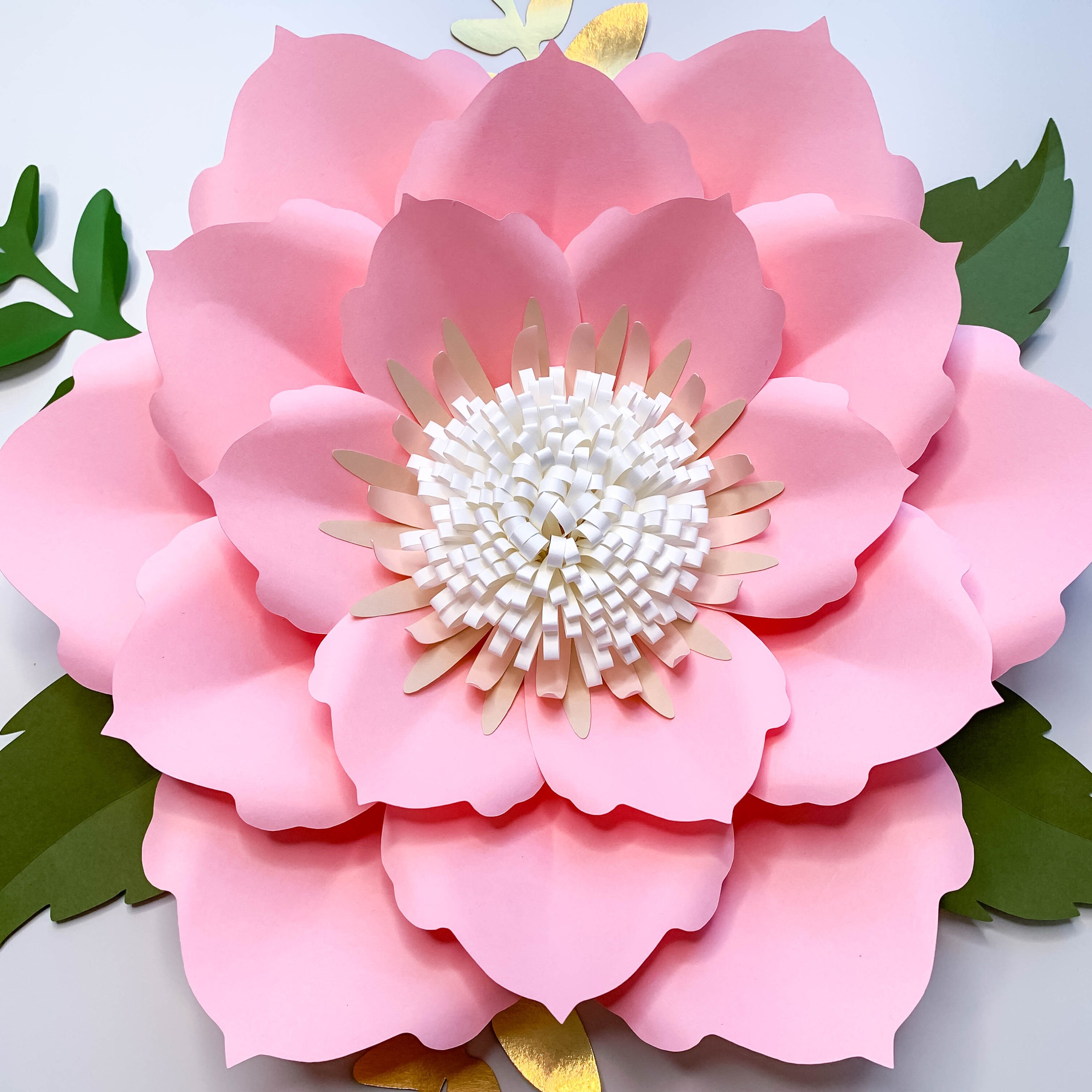Petal 169 Set SVG PNG DXF Cut Files Paper Flowers Template for Cutting ...