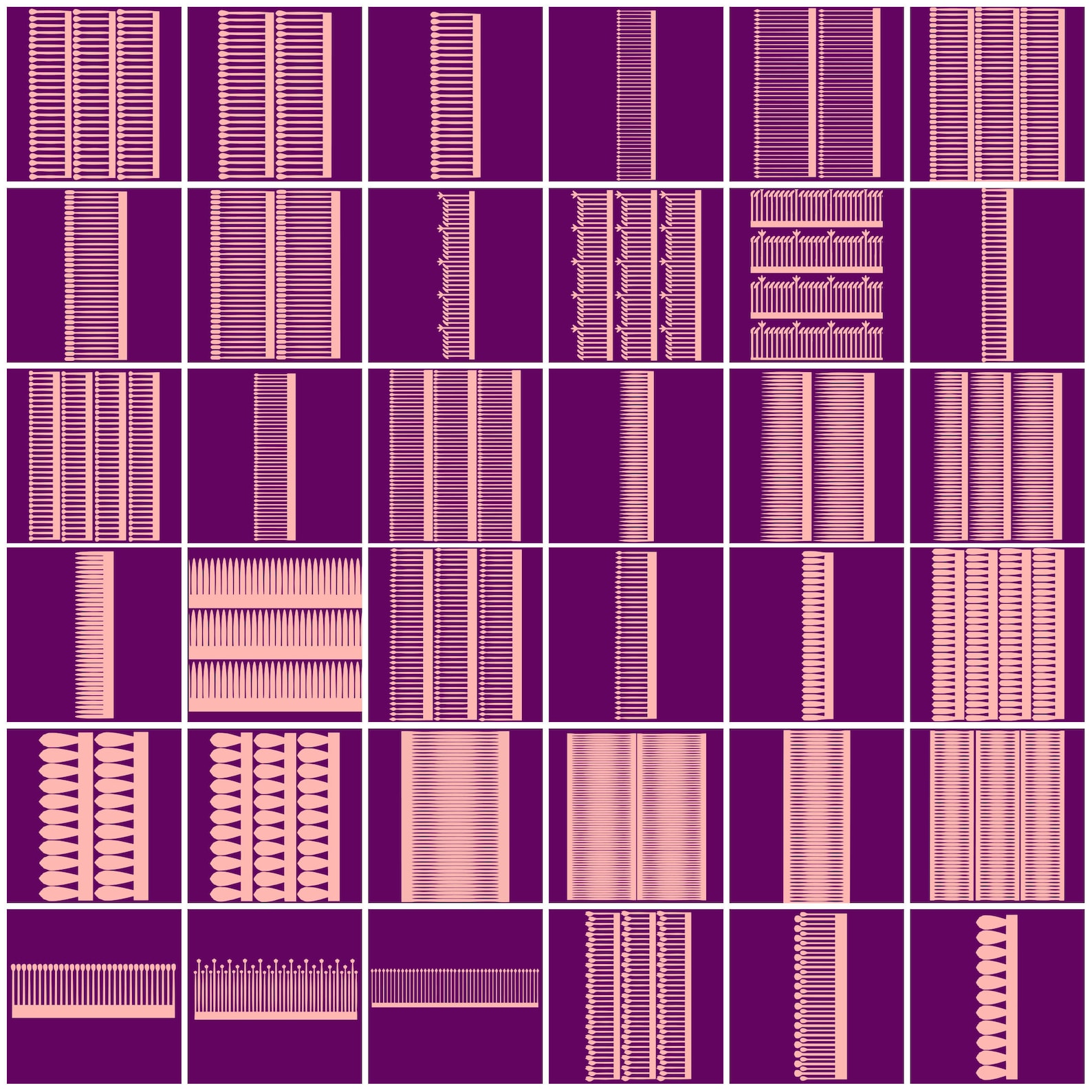 36 Fluffy Center Components in SVG PNG DXF to Make Multiple N Unlimited ...
