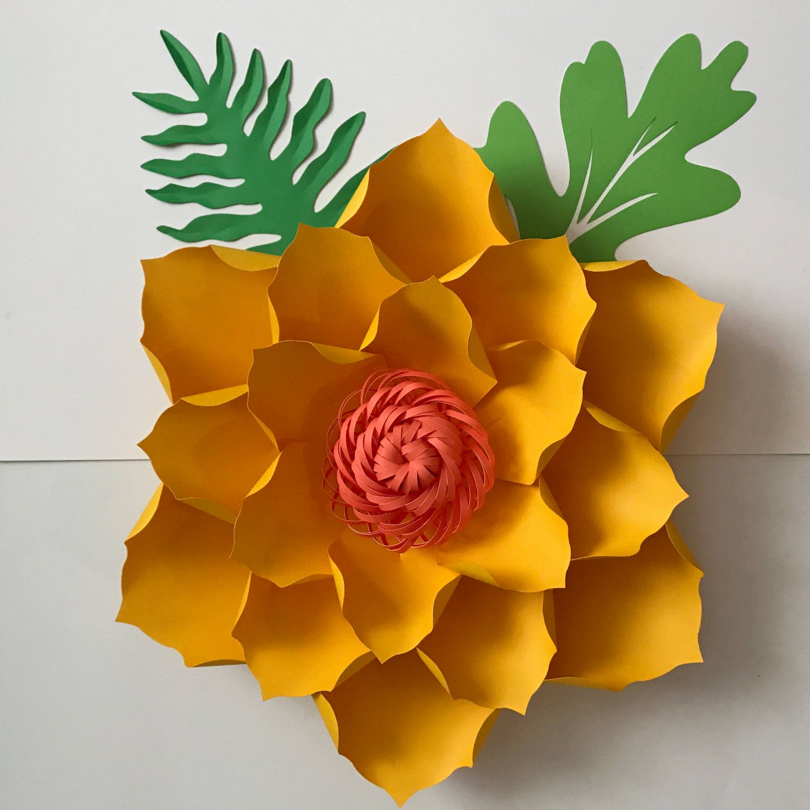 PDF Petal 6 Printable Paper Flowers Template for Trace and Cut | Etsy