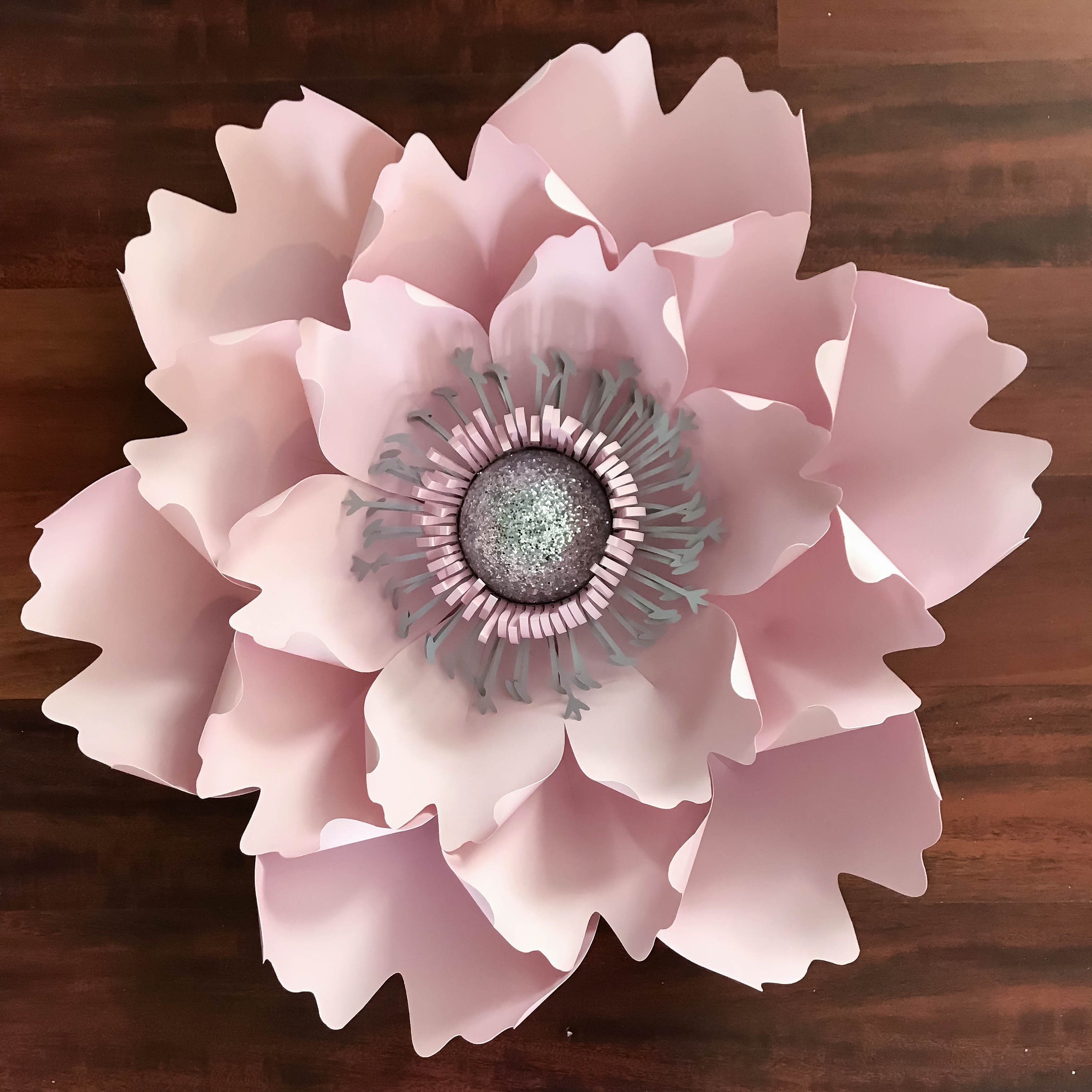 SVG PNG DXF Petal 13 Paper Flower Templates Cut Files for Cutting ...