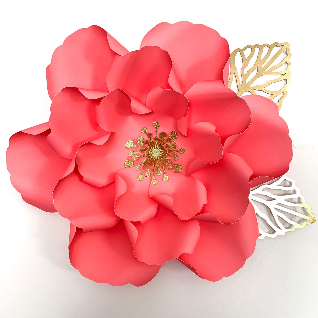 PDF Petal 16 Printable Cut file Templates 3d DIY Paper flower for ...