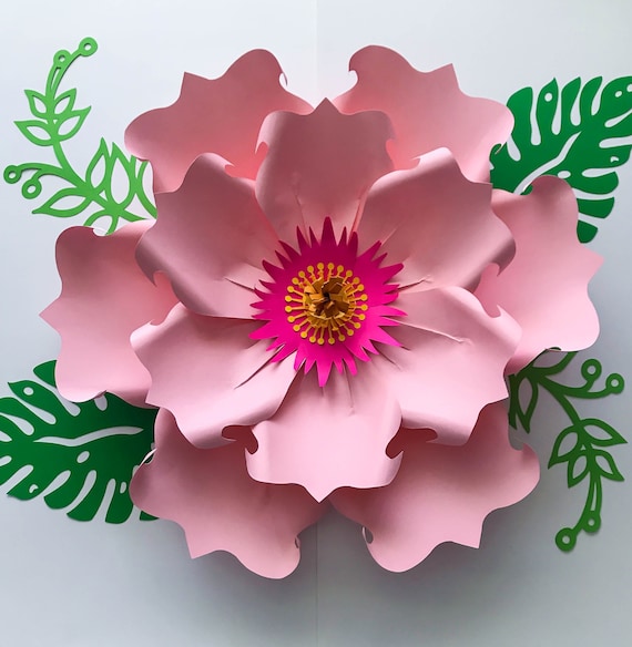 Paper Flowers PDF Petal 71 Paper Flower Template DIGITAL - Etsy