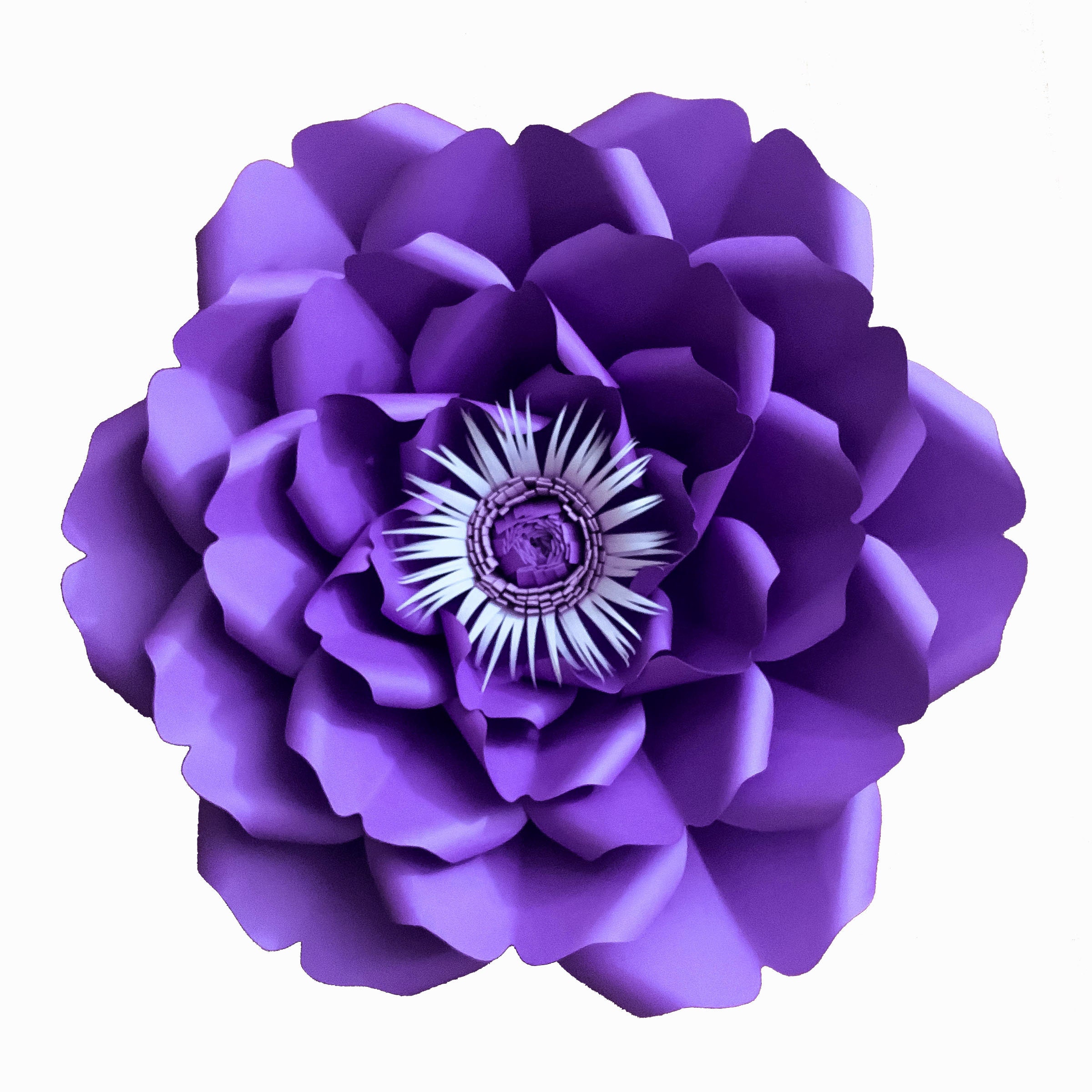 SVG PNG DXF Petal 78 Paper Flowers Template Cut Files Cutting | Etsy