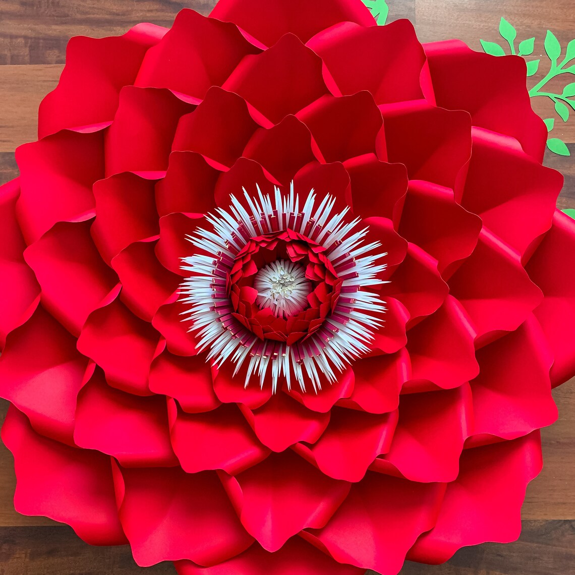 PDF Printable Petal 51 XL 25 3d DIY Paper Flower - Etsy