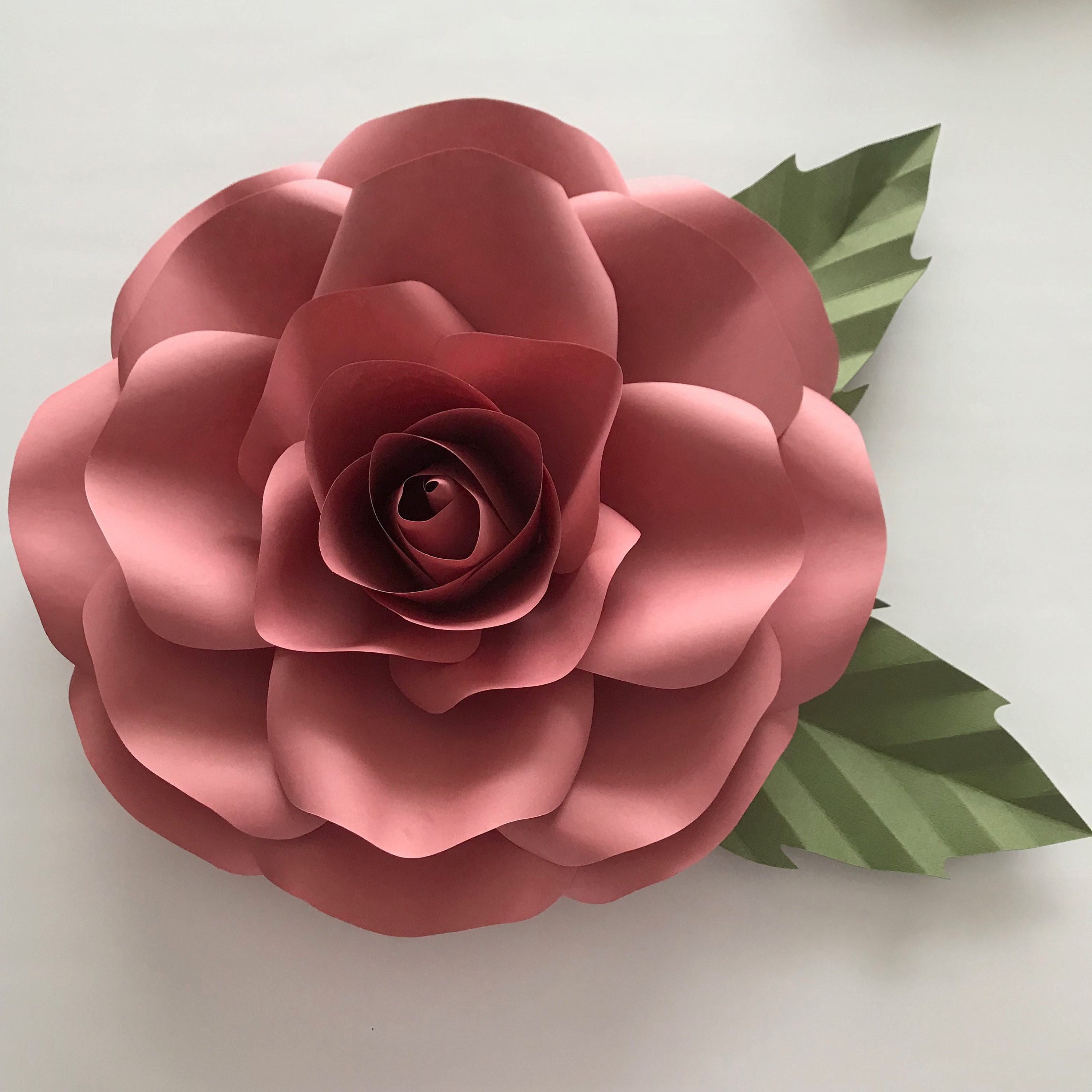 Petal 17 Pdf Printable Giant Diy Paper Flower Templates Pdf Petal 1 