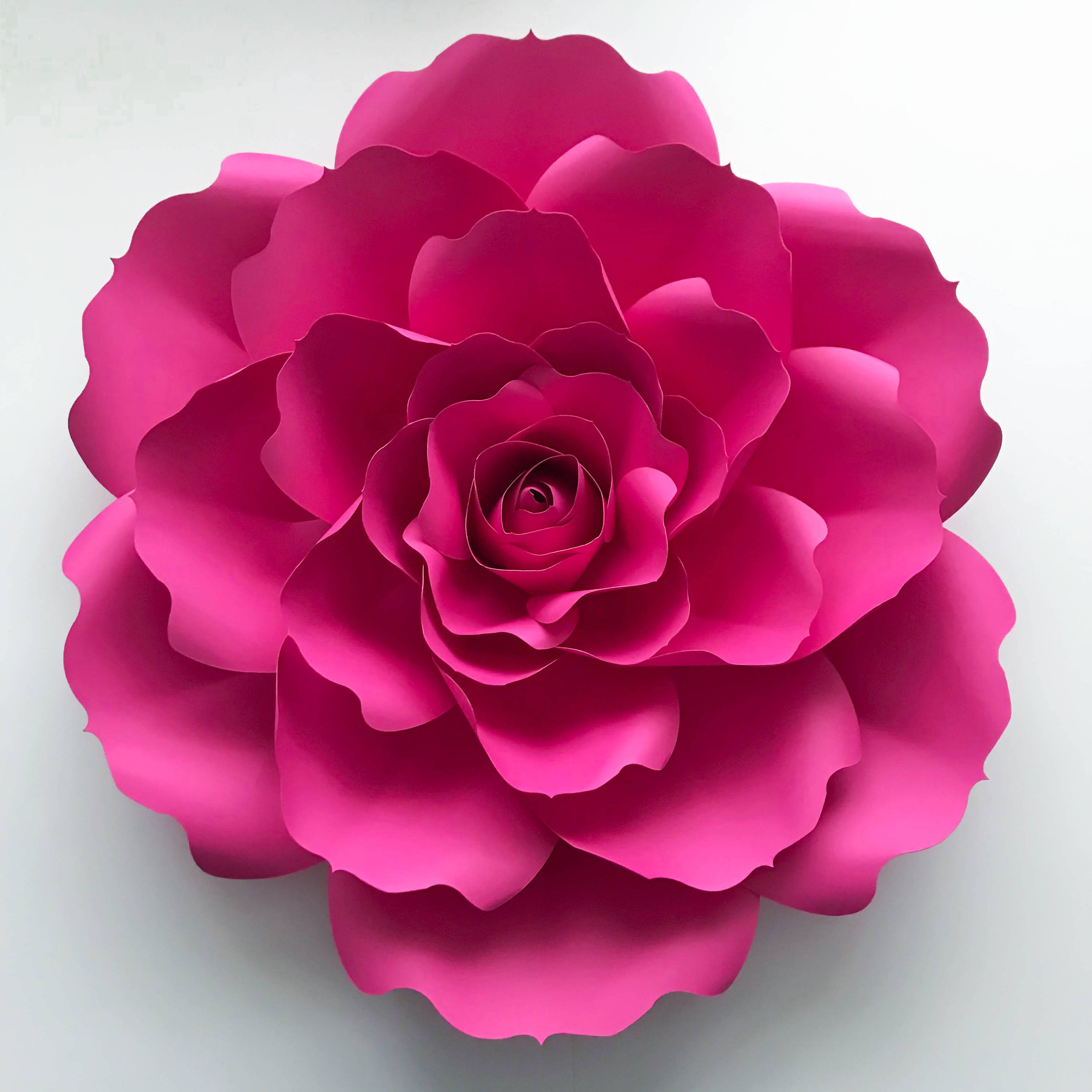 PDF Petal 31 Printable Giant Paper Flowers Template DIY Cut File To 