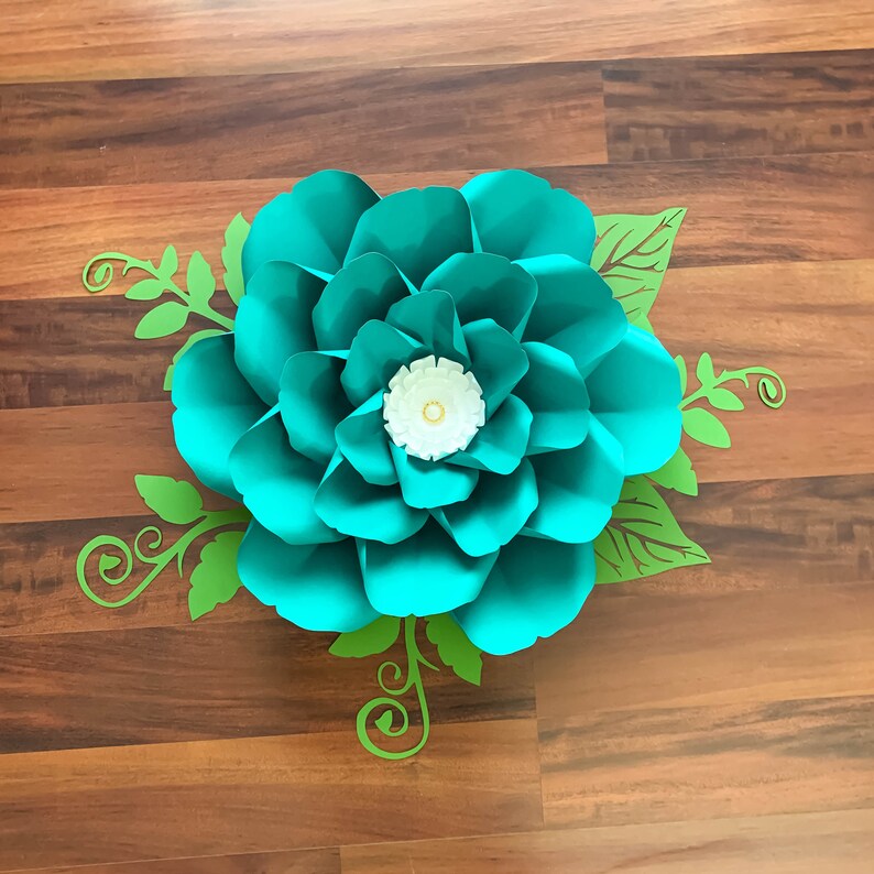 PDF Petal 29 Printable Pdf Templates Large Paper Flowers | Etsy