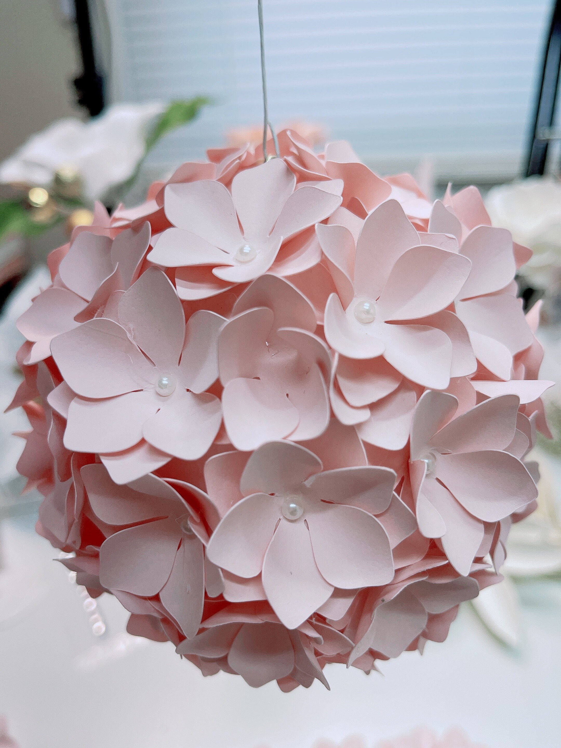 Hydrangea in SVG PNG DXF Paper Flower Template for Cutting | Etsy Canada
