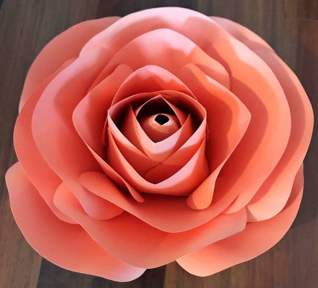 Paper Flowers -PDF Flower Center Template, Package of 2 Sizes, Digital ...