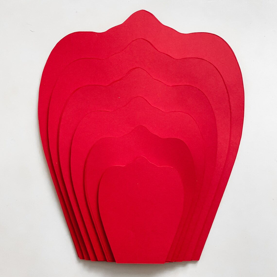 PDF Printable Petal 51 XL 25 3d DIY Paper Flower - Etsy