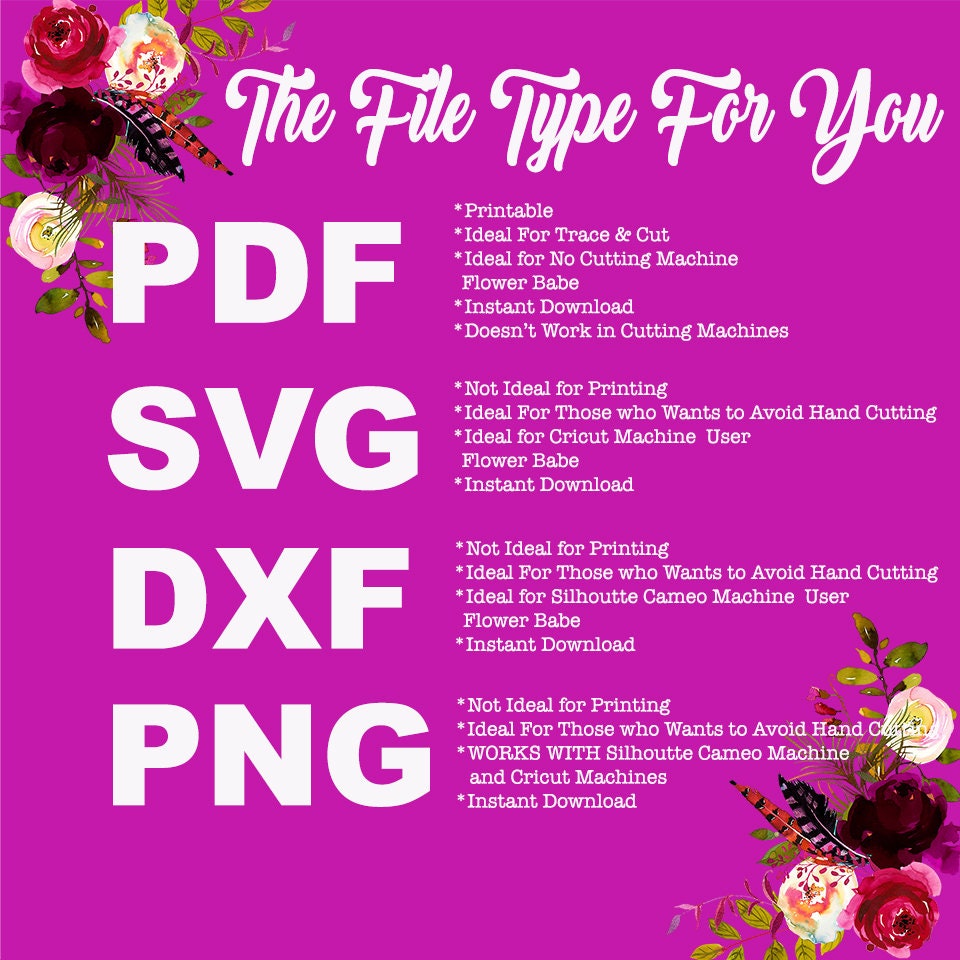 PDF Petal 173 Paper Flowers Template Printable for Trace and | Etsy