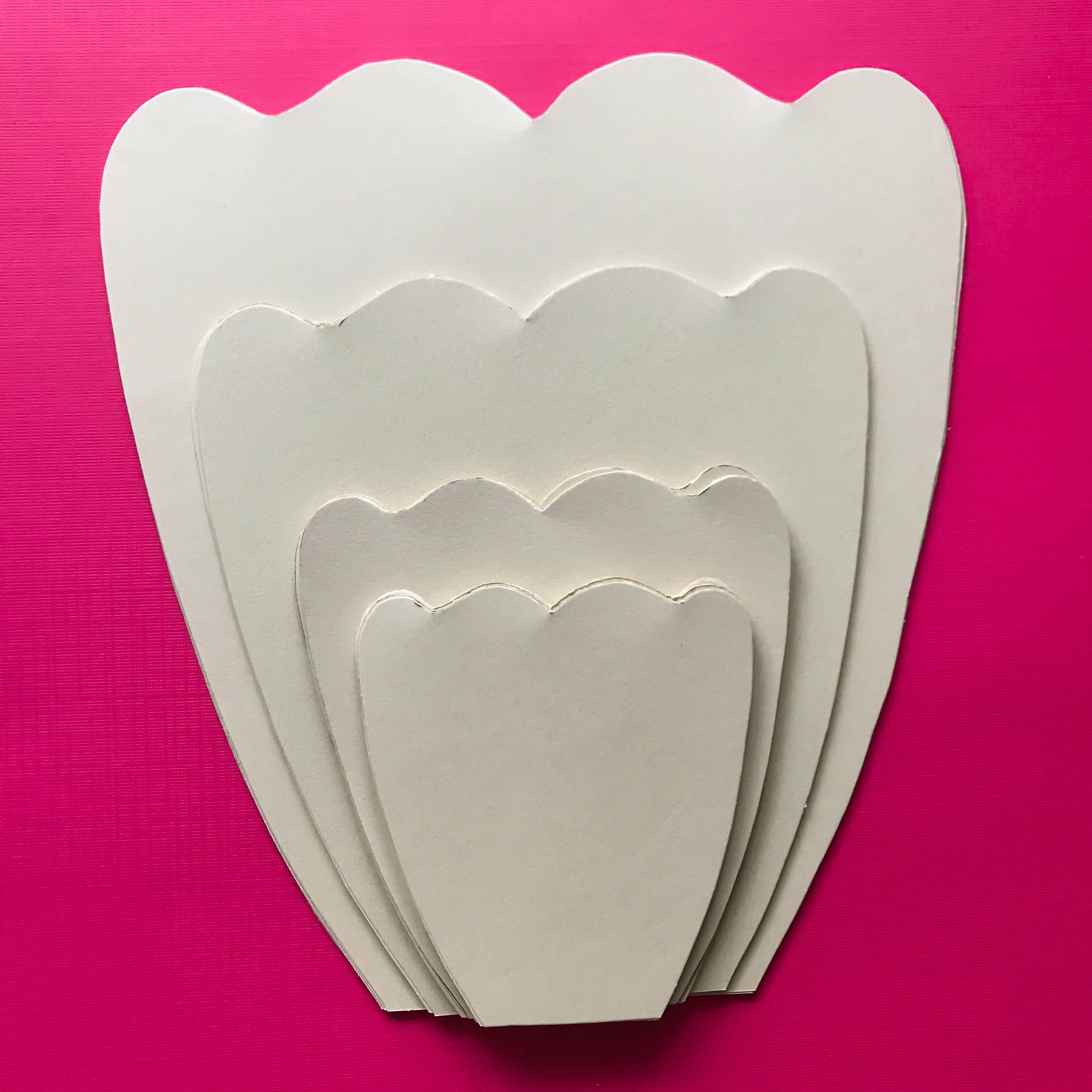 PDF Petal 18 DIY Paper Flowers Printable Template Comes with | Etsy