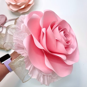 Small Rose SVG PNG DXF Tiff Small Rose Petal Template, Digital Version ...